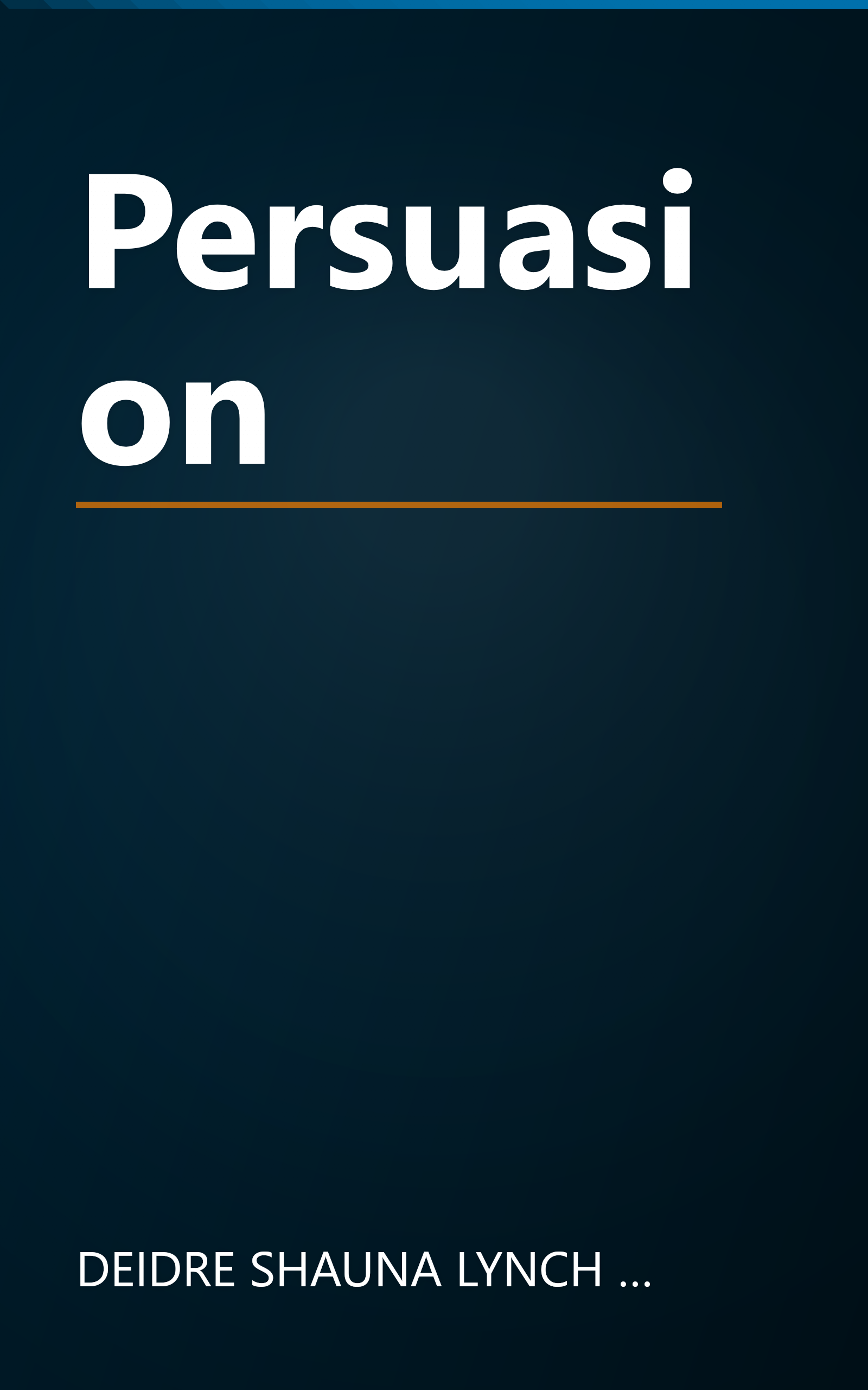 Persuasion book cover