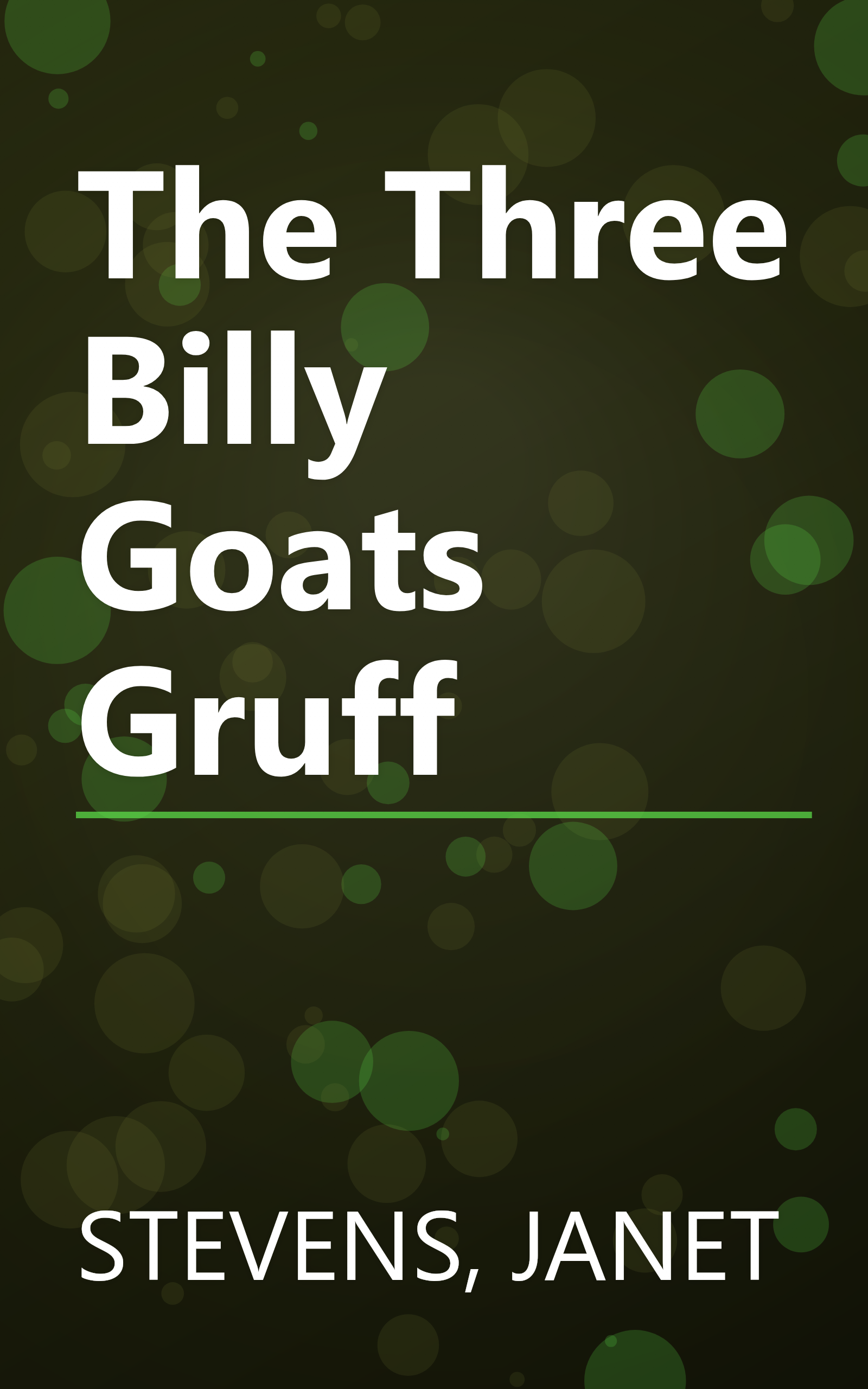 The Three Billy Goats Gruff book cover