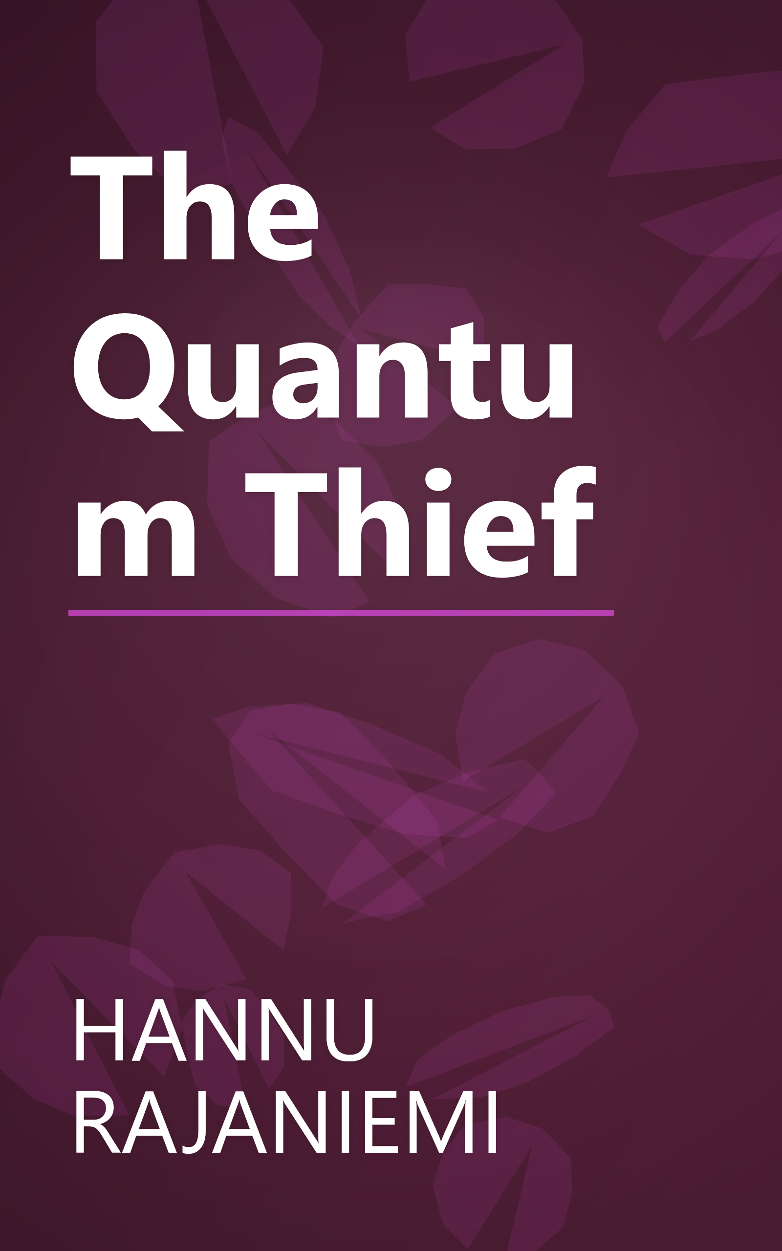 The Quantum Thief book cover
