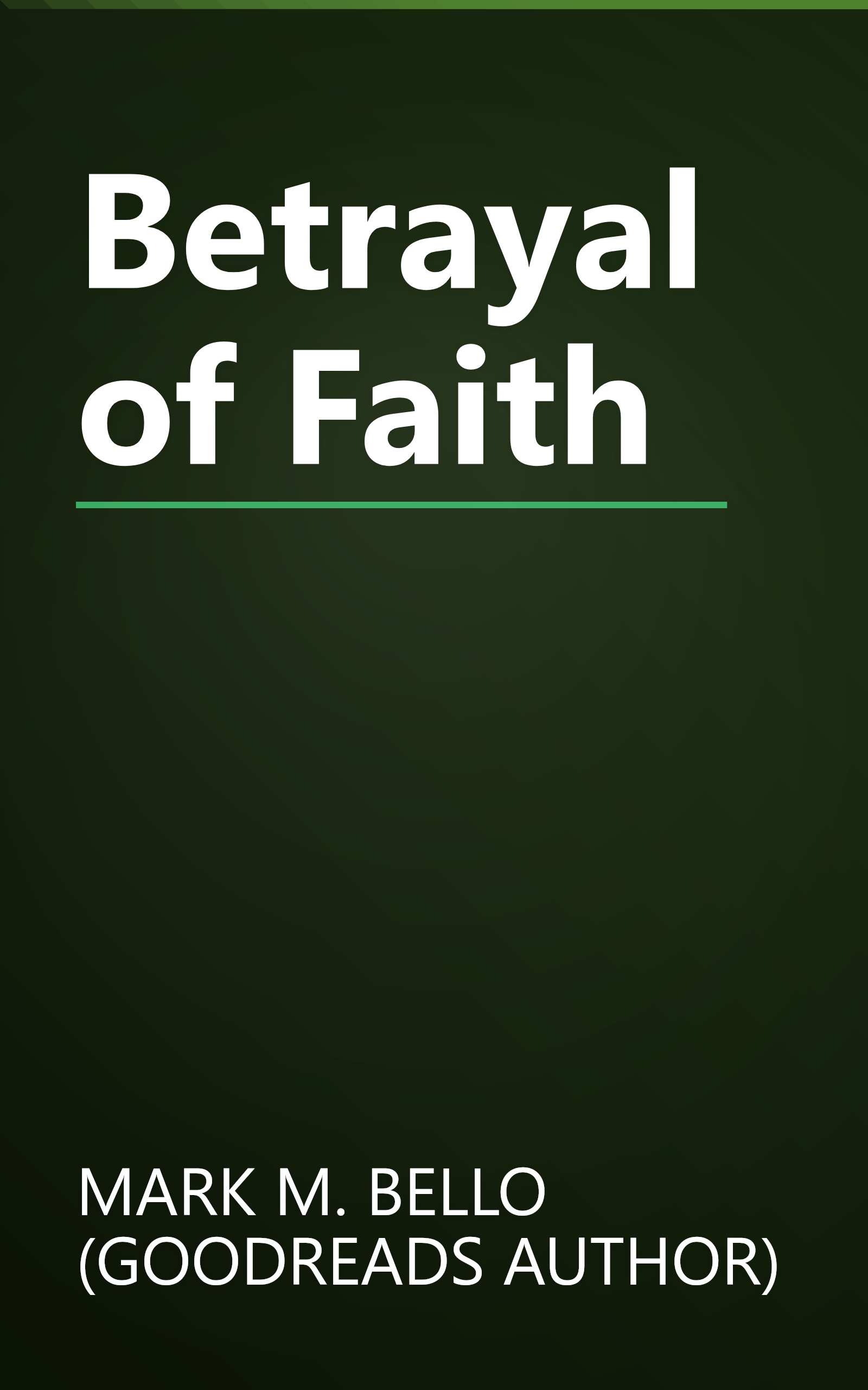 Betrayal of Faith book cover