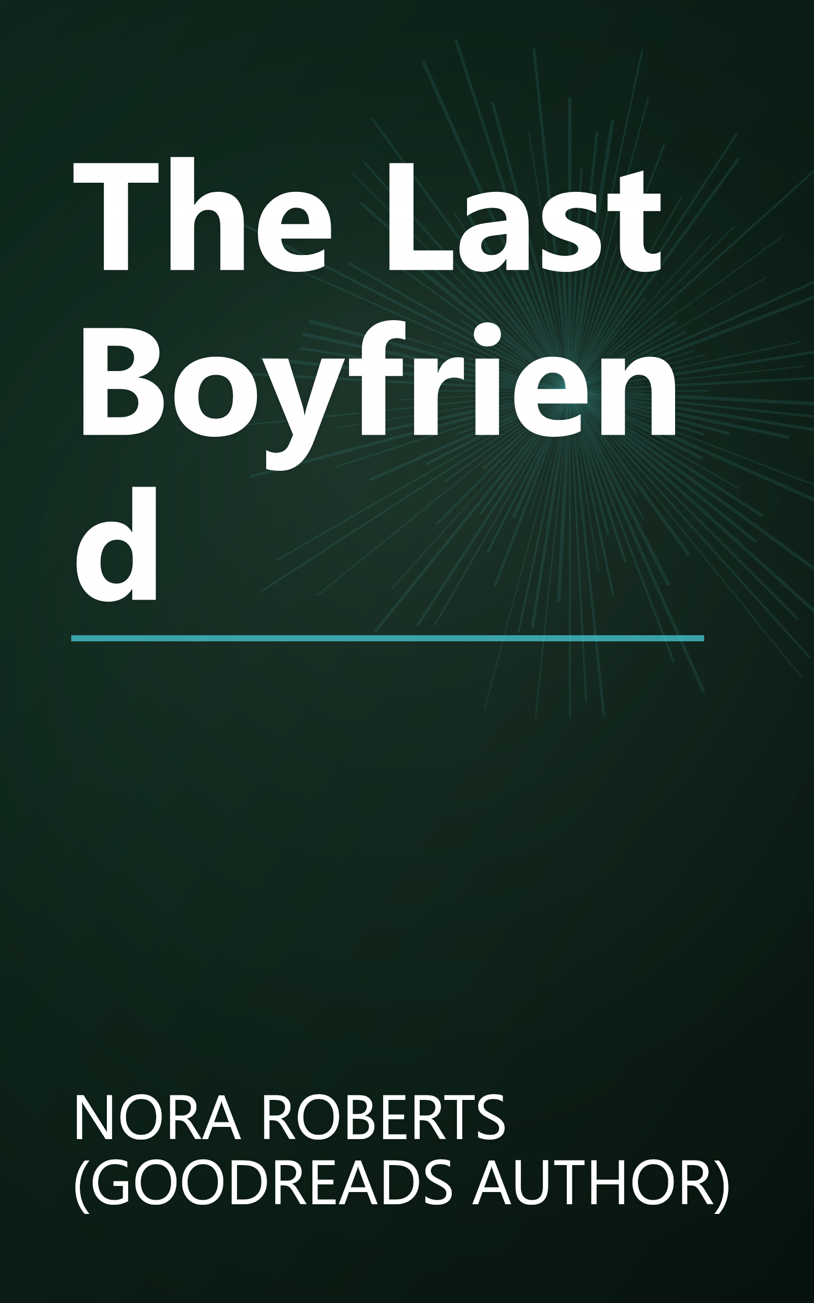 The Last Boyfriend book cover