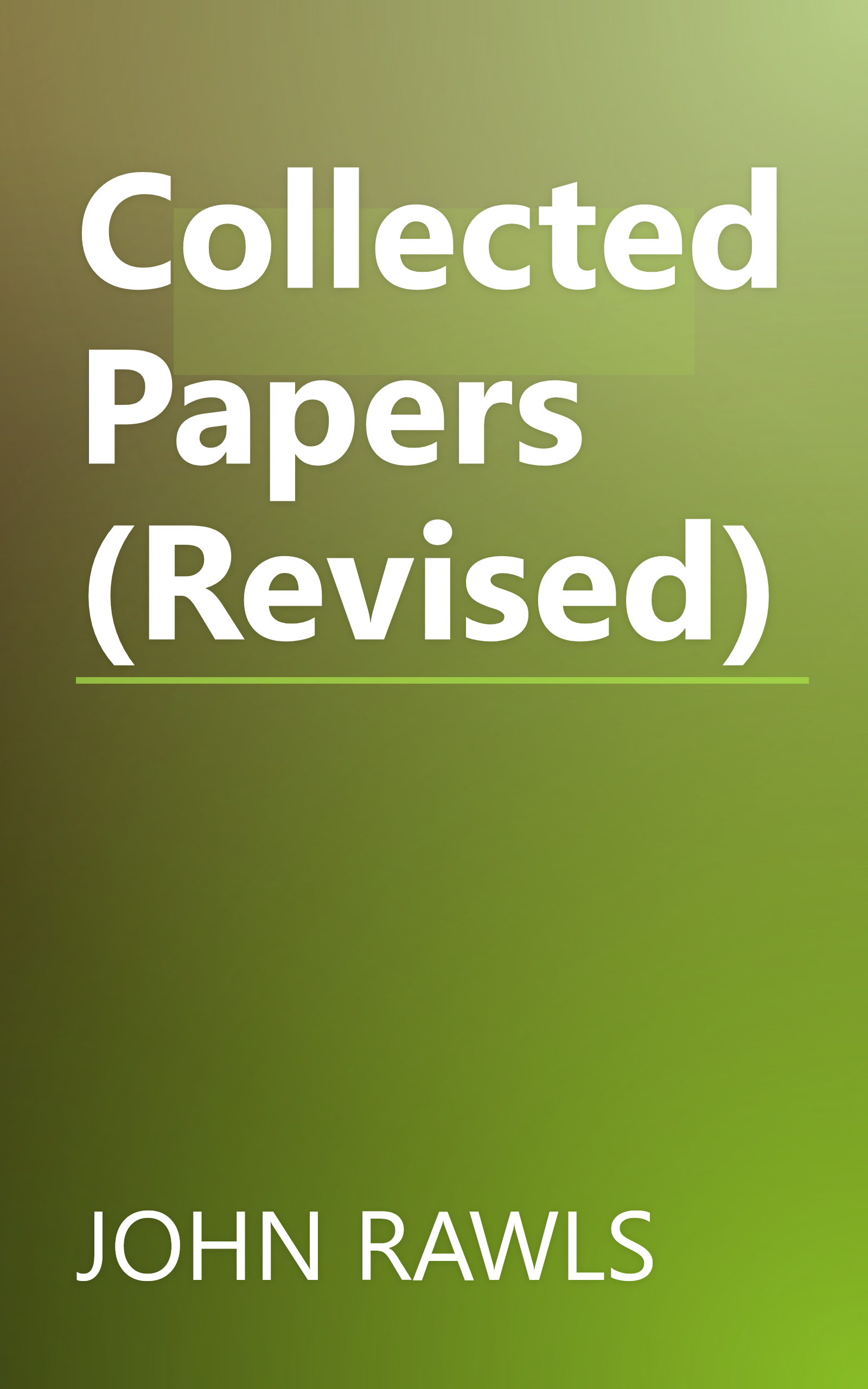 Collected Papers (Revised) book cover