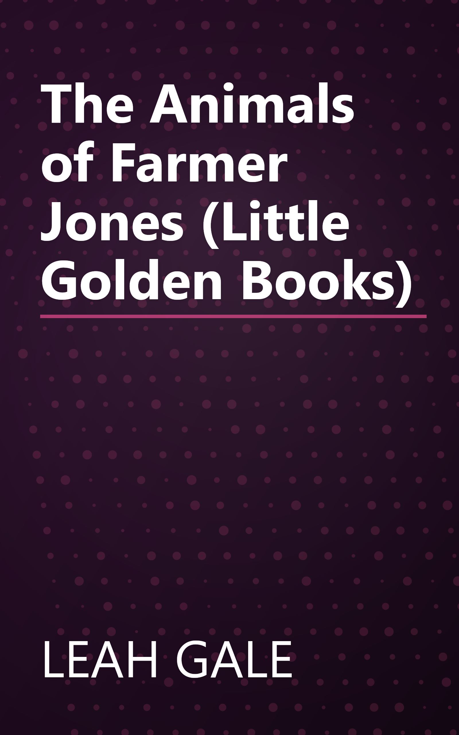 The Animals of Farmer Jones (Little Golden Books) book cover