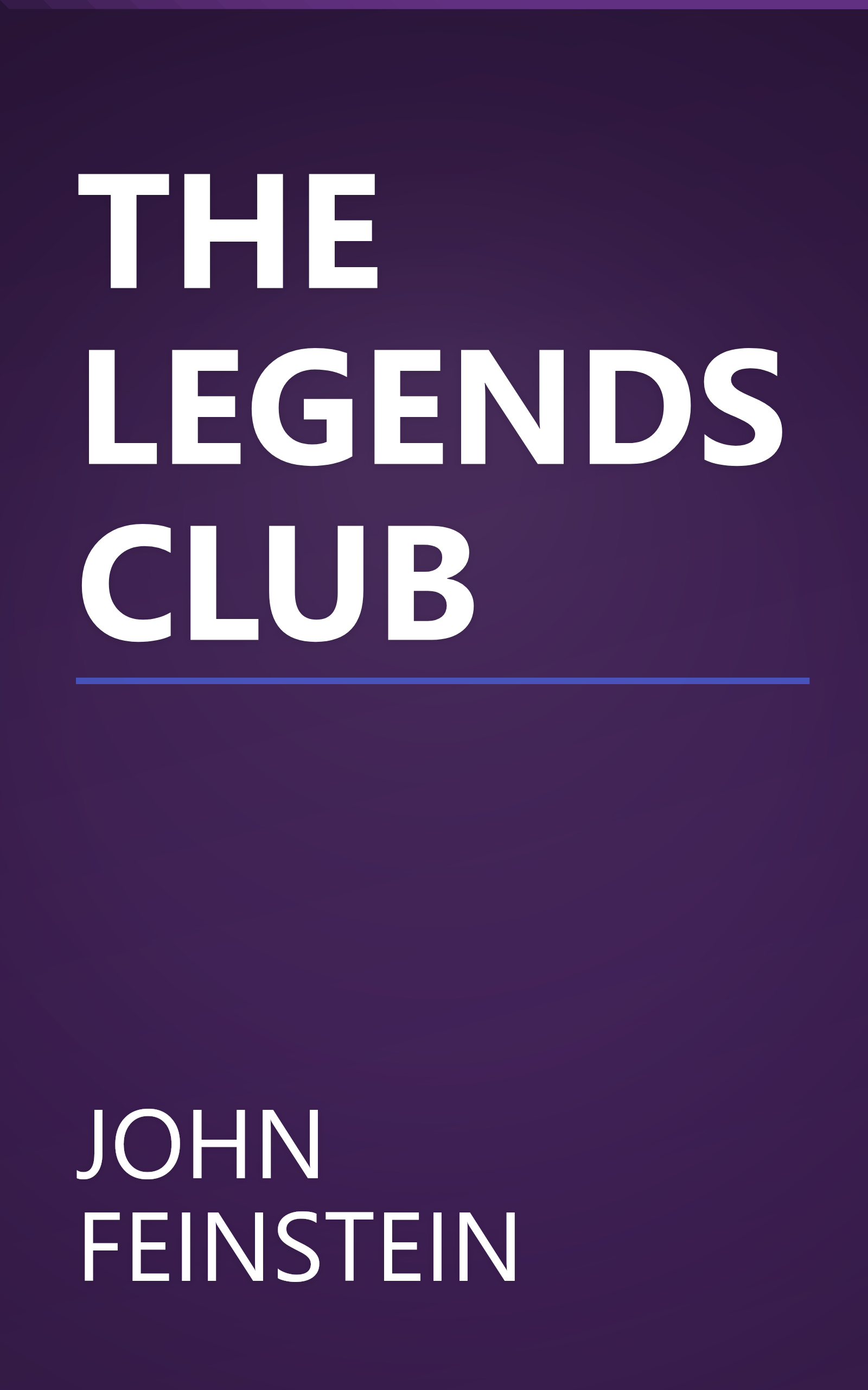 THE LEGENDS CLUB book cover