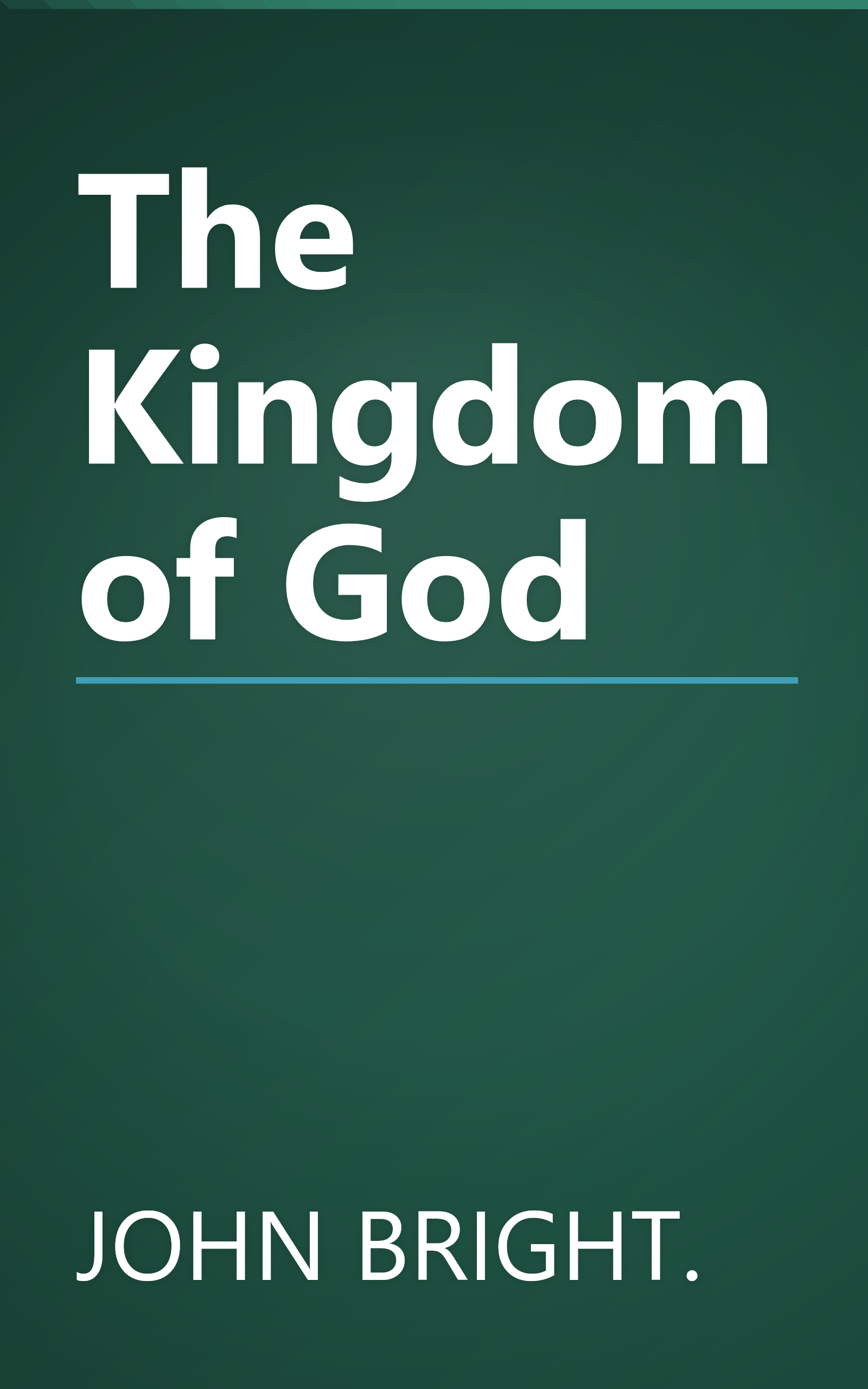 The Kingdom of God book cover
