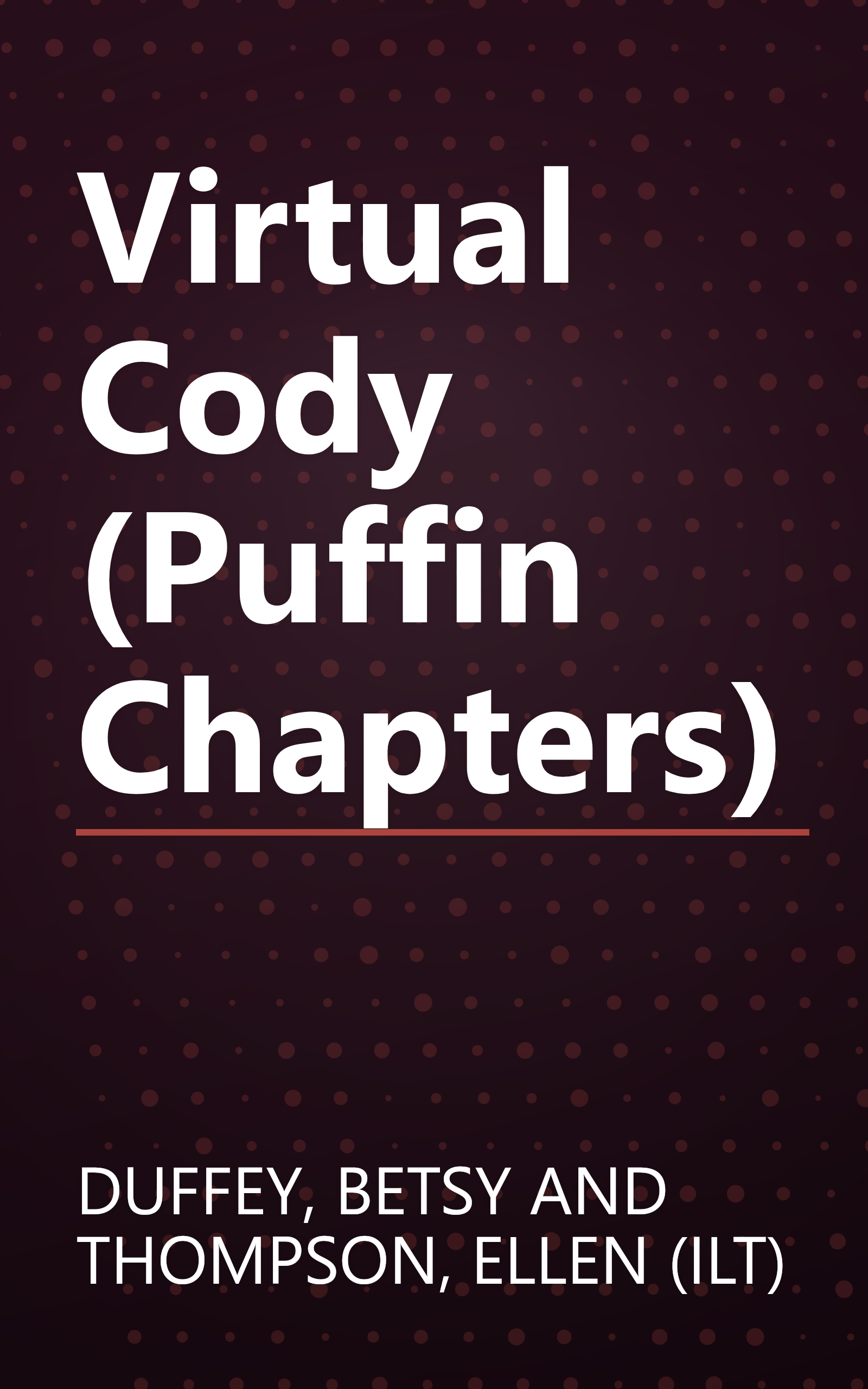 Virtual Cody (Puffin Chapters) book cover