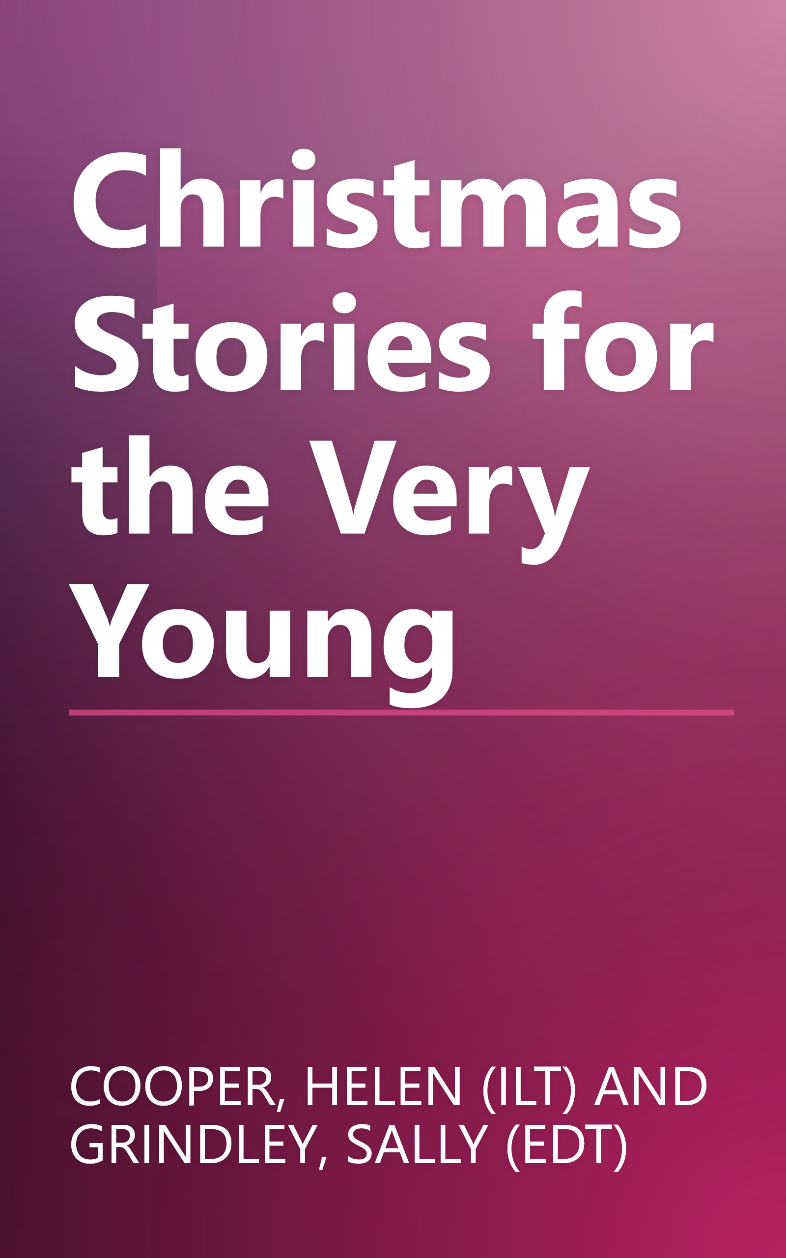 Christmas Stories for the Very Young book cover