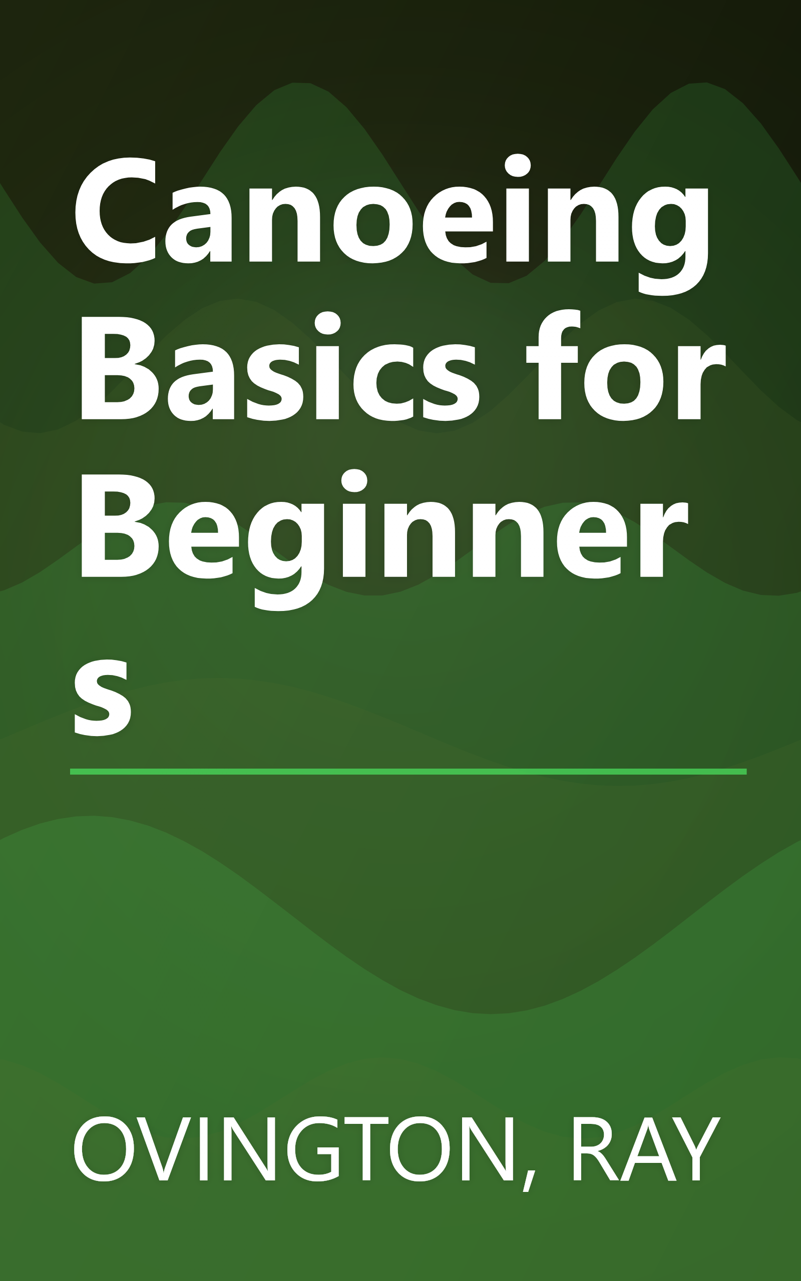 Canoeing Basics for Beginners book cover