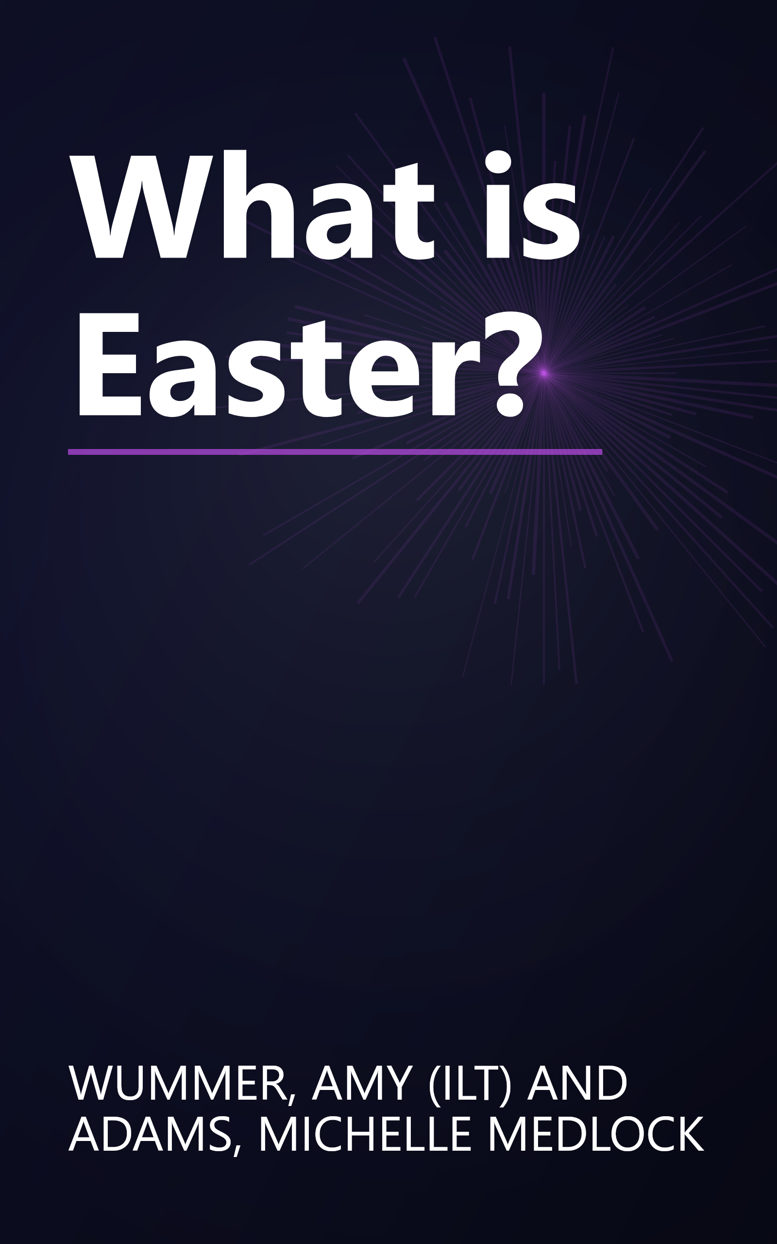 What is Easter? book cover