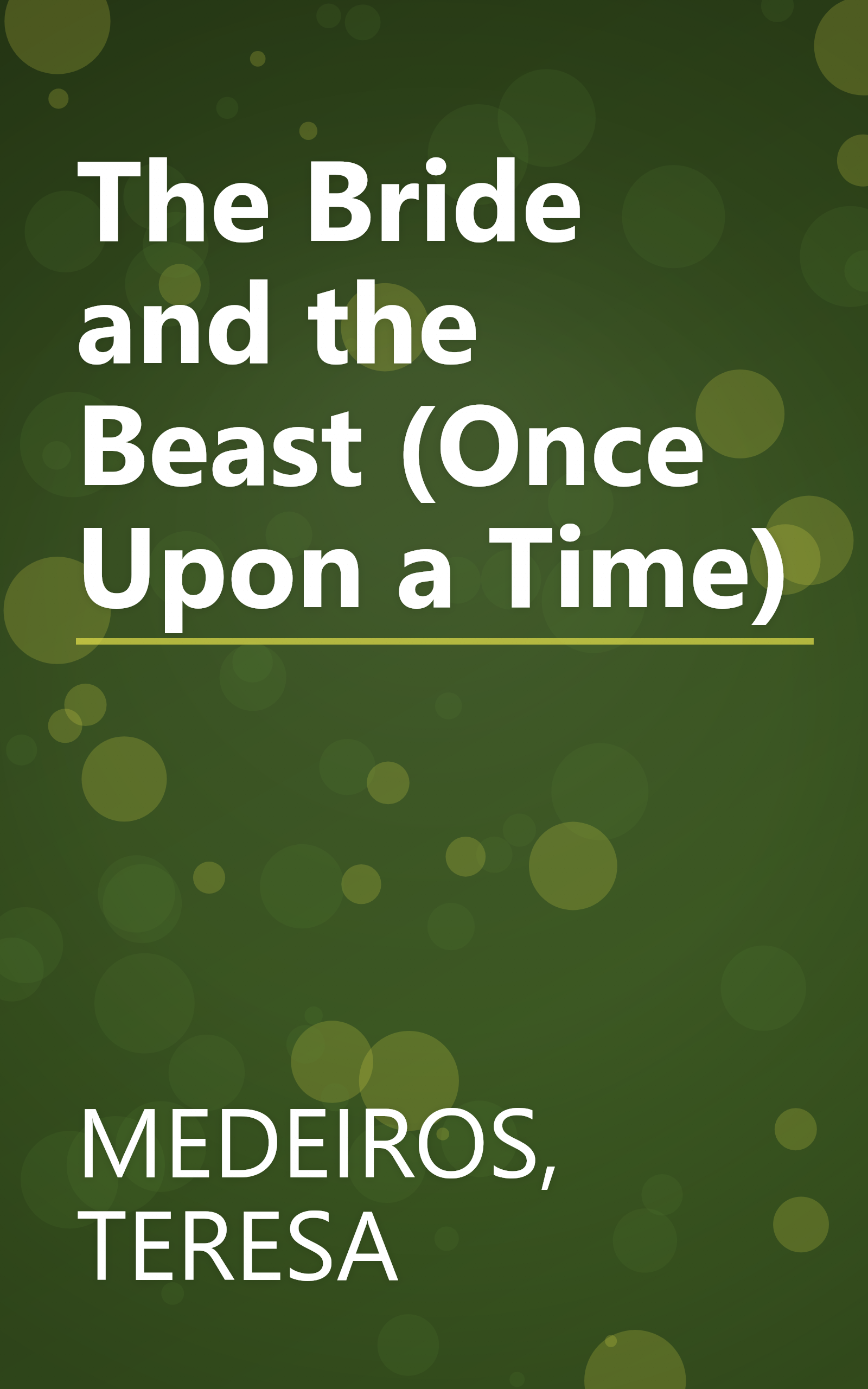 The Bride and the Beast (Once Upon a Time) book cover