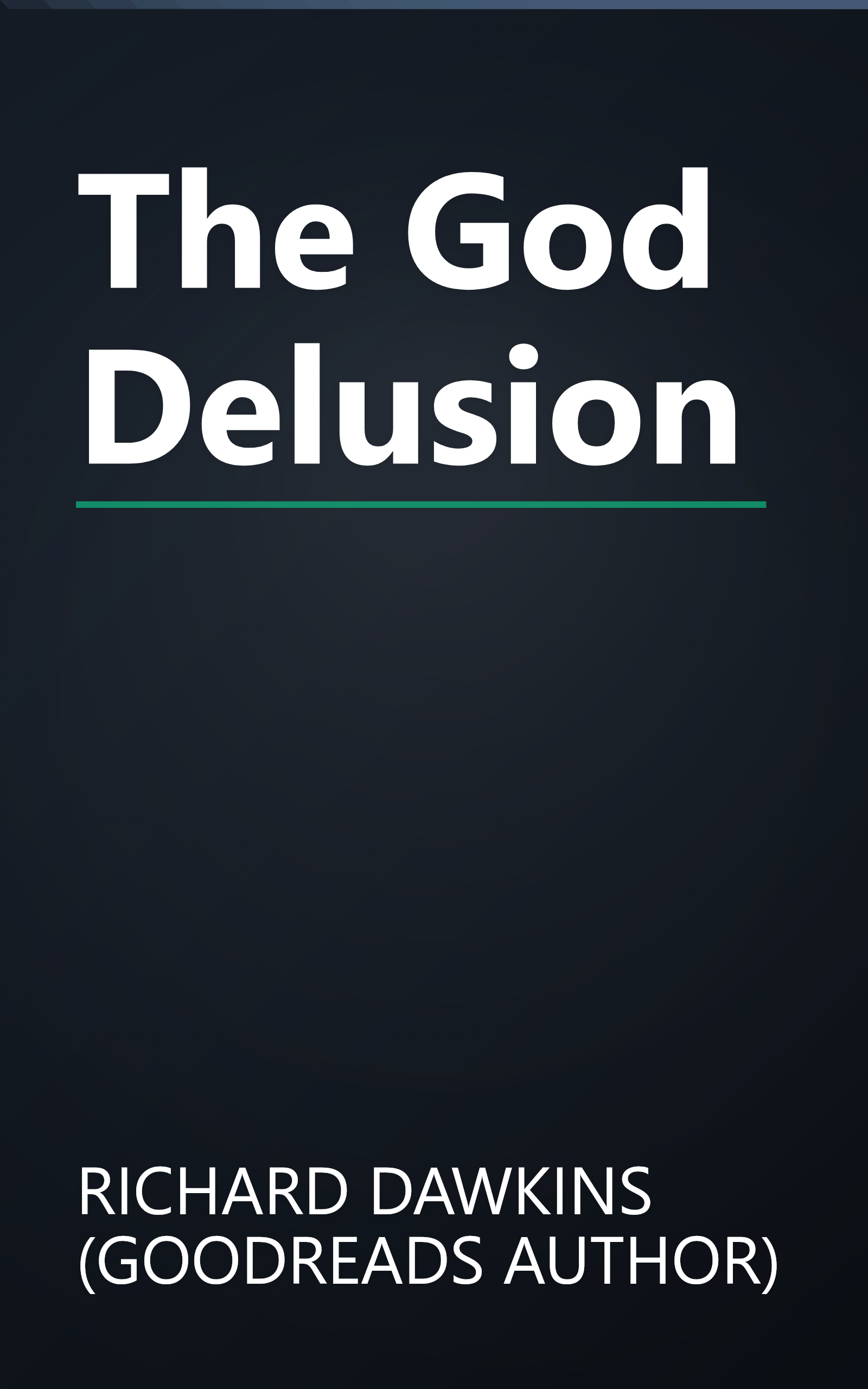 The God Delusion book cover