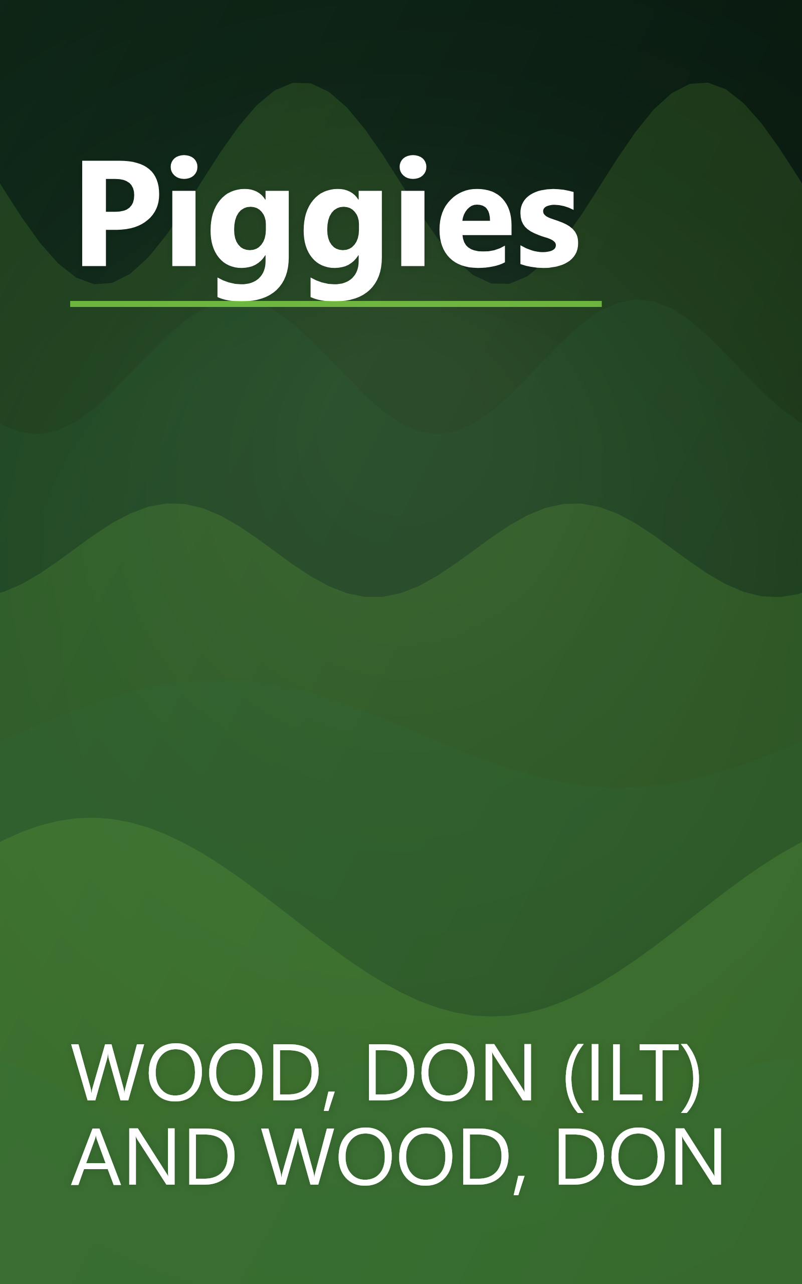 Piggies book cover