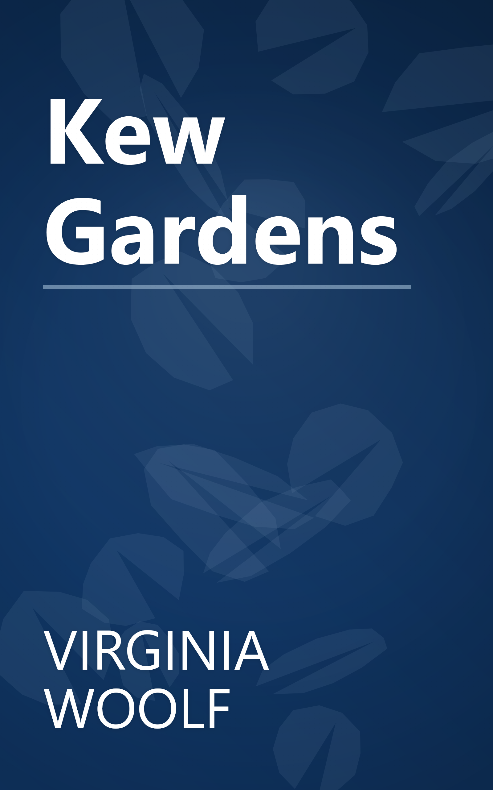 Kew Gardens book cover