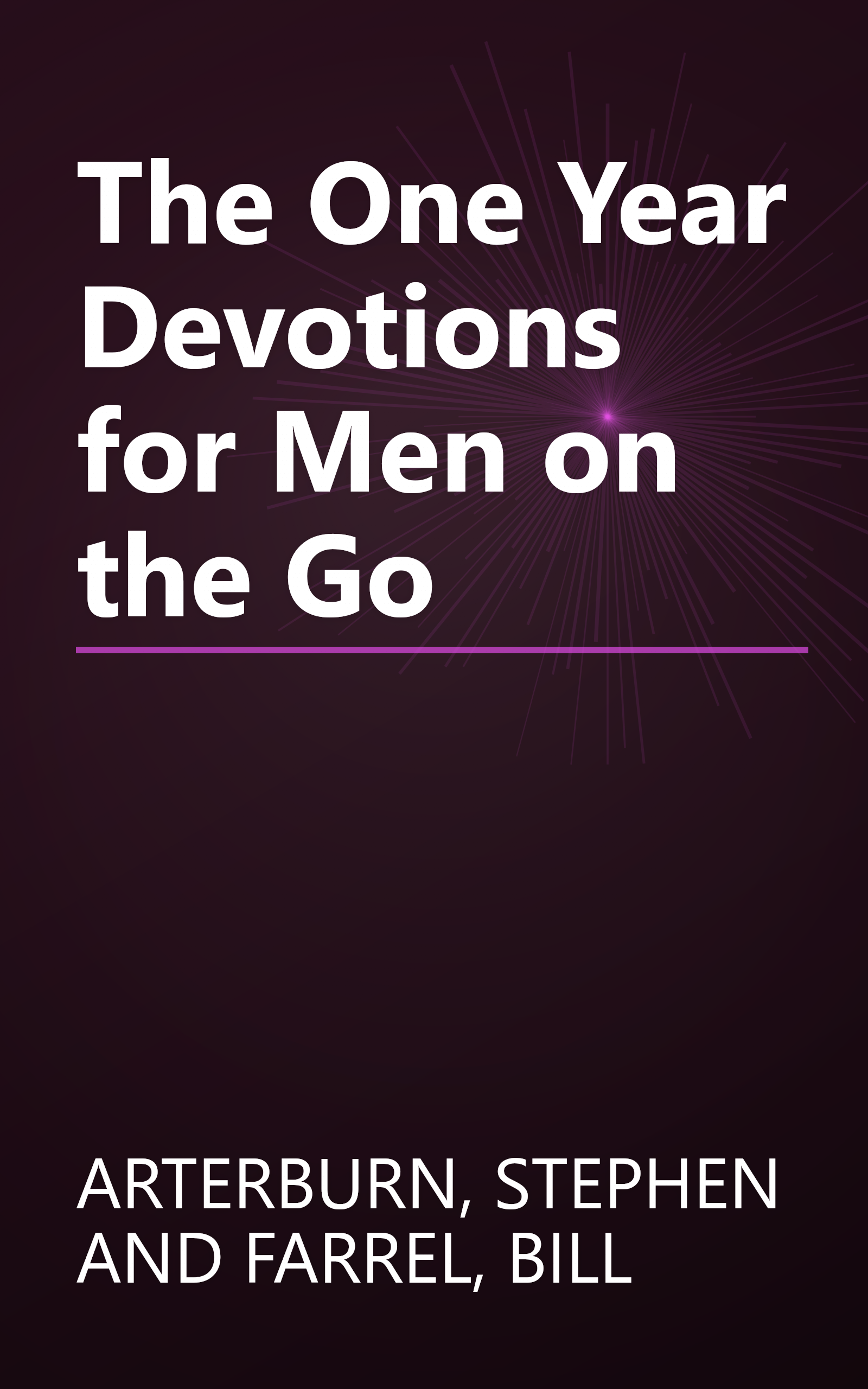 The One Year Devotions for Men on the Go book cover