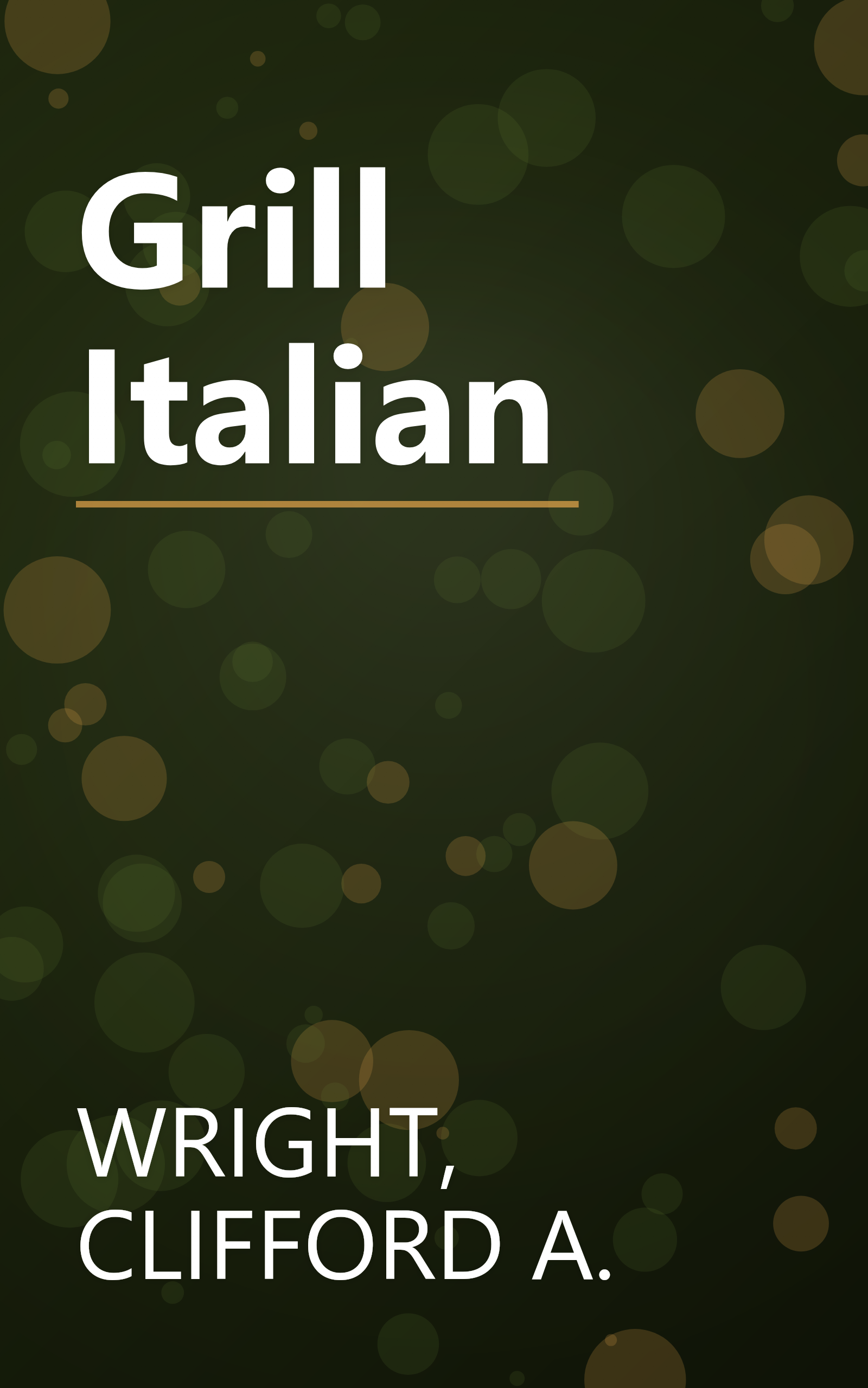 Grill Italian book cover