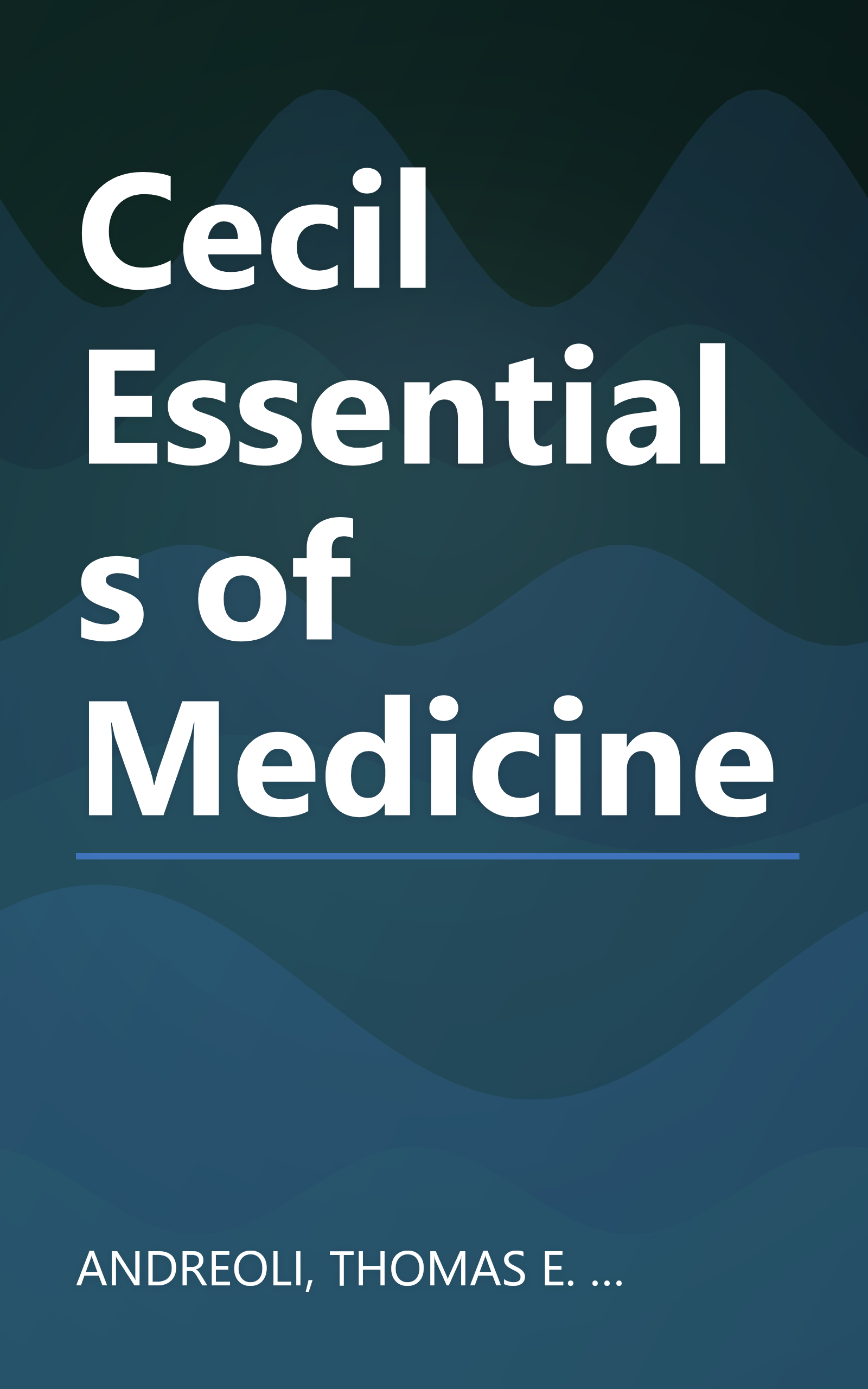 Cecil Essentials of Medicine book cover