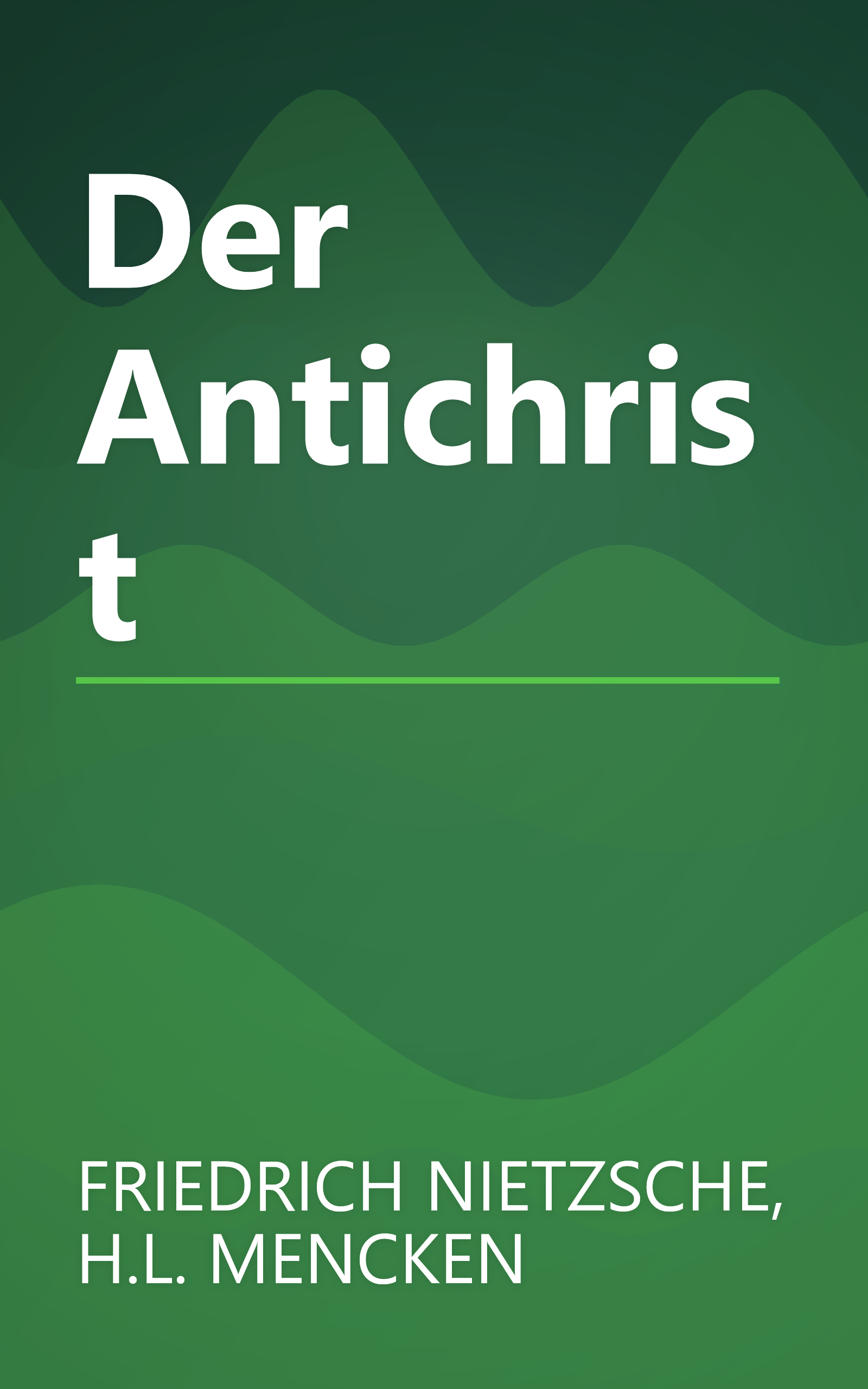 Der Antichrist book cover