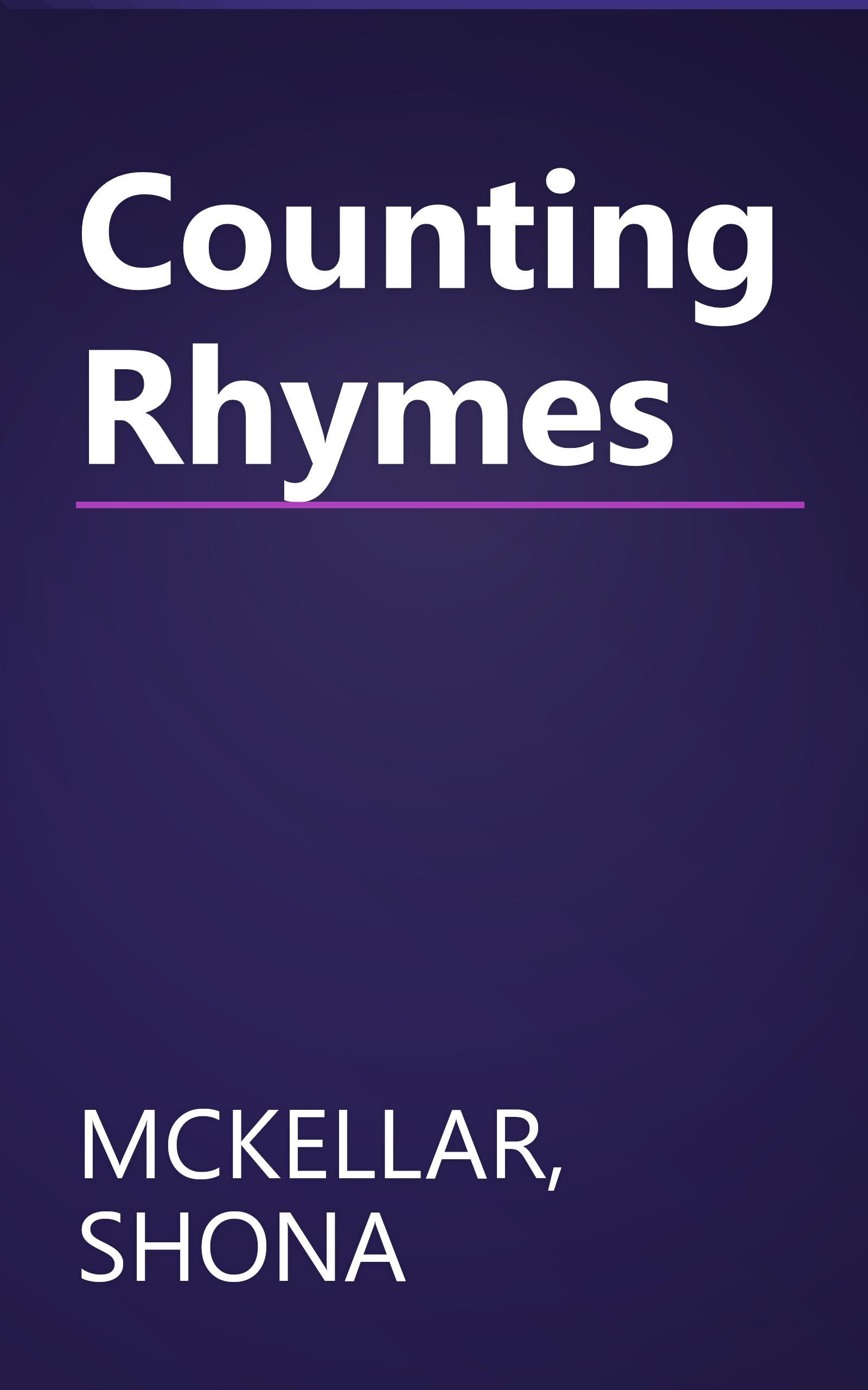 Counting Rhymes book cover