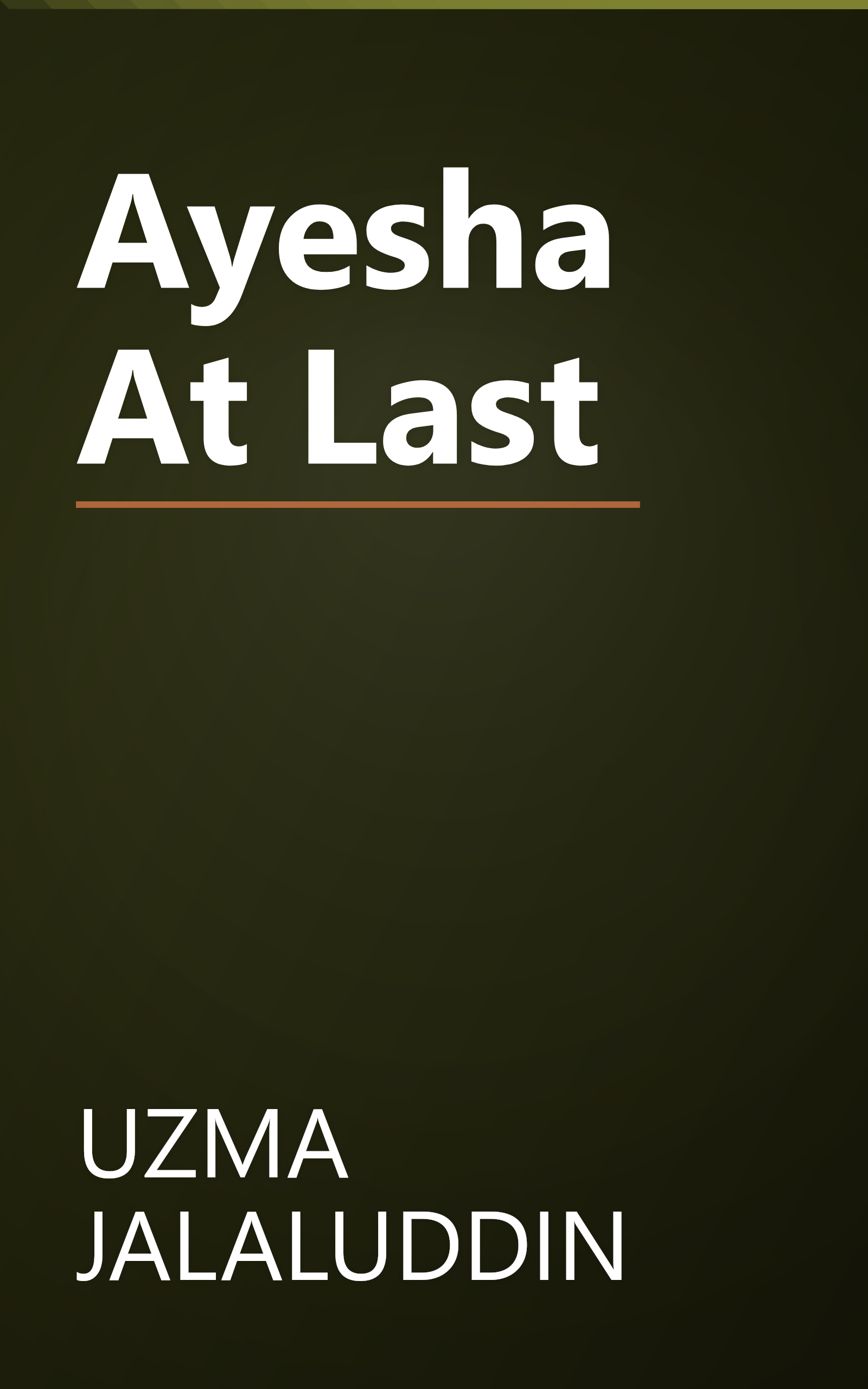 Ayesha At Last book cover