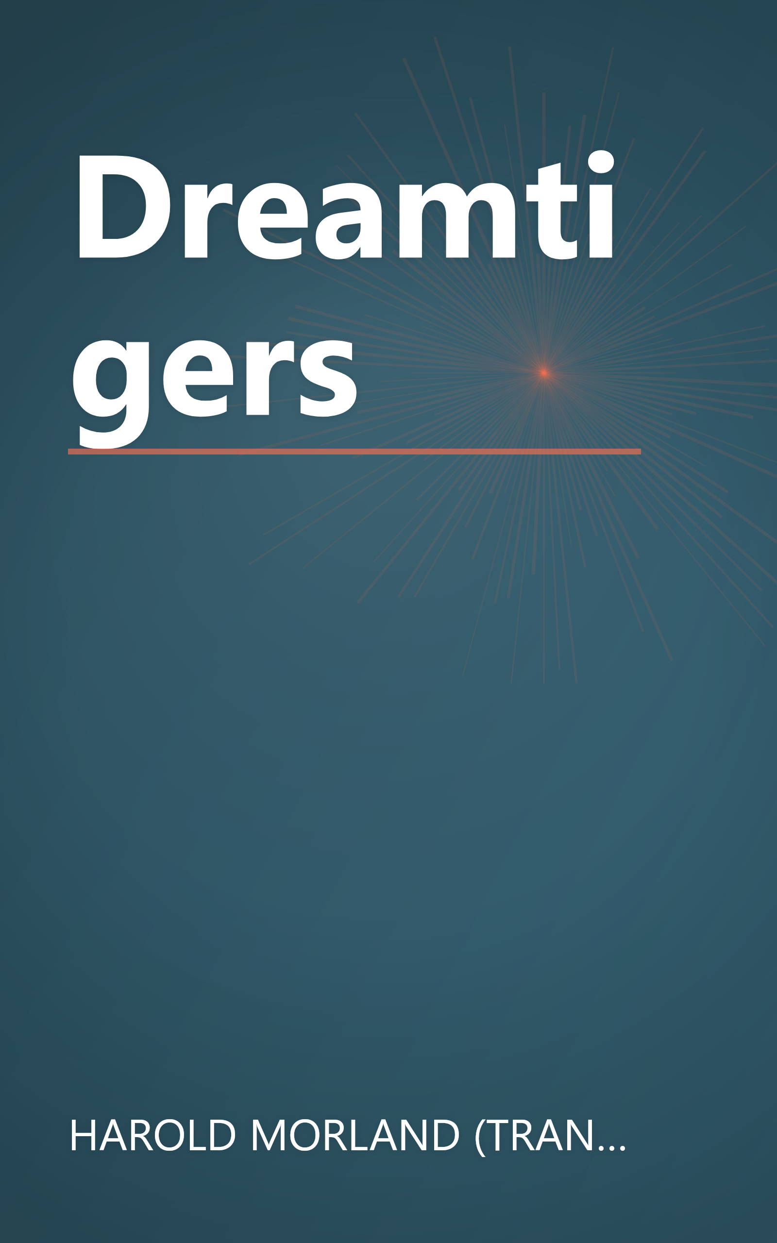 Dreamtigers book cover