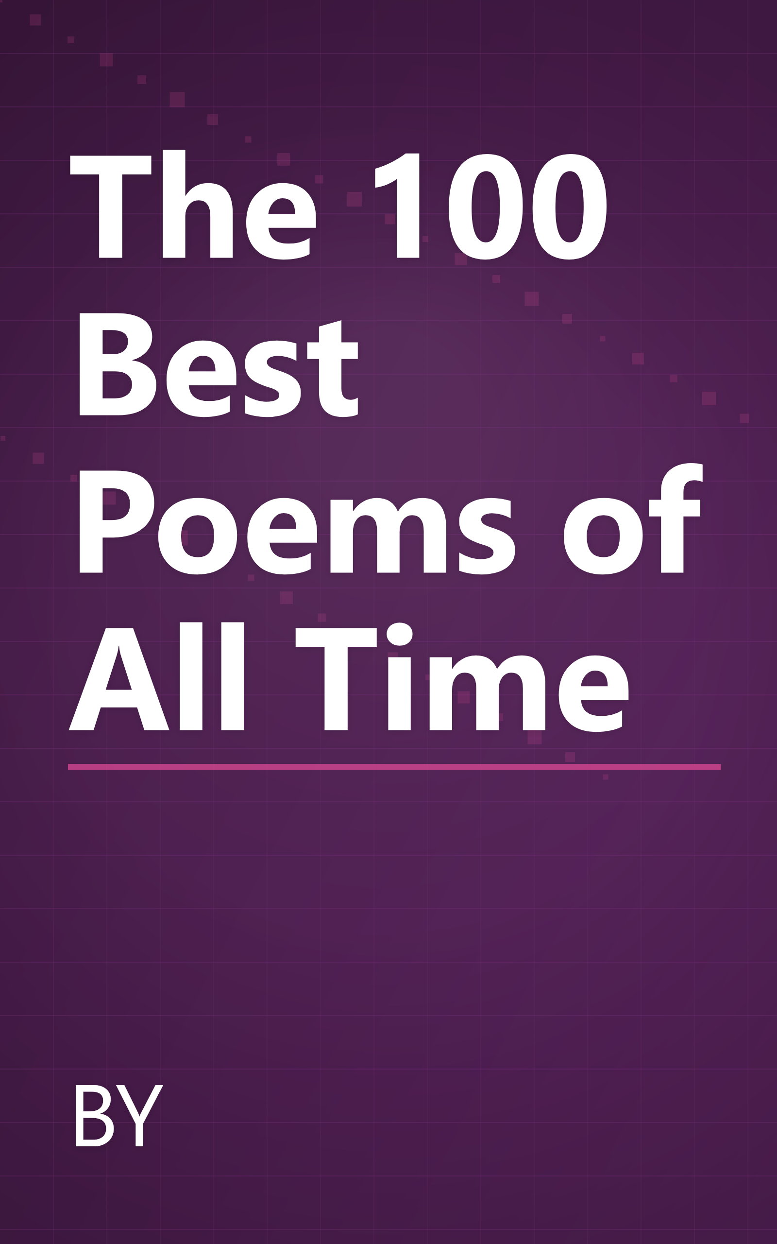 The 100 Best Poems of All Time book cover