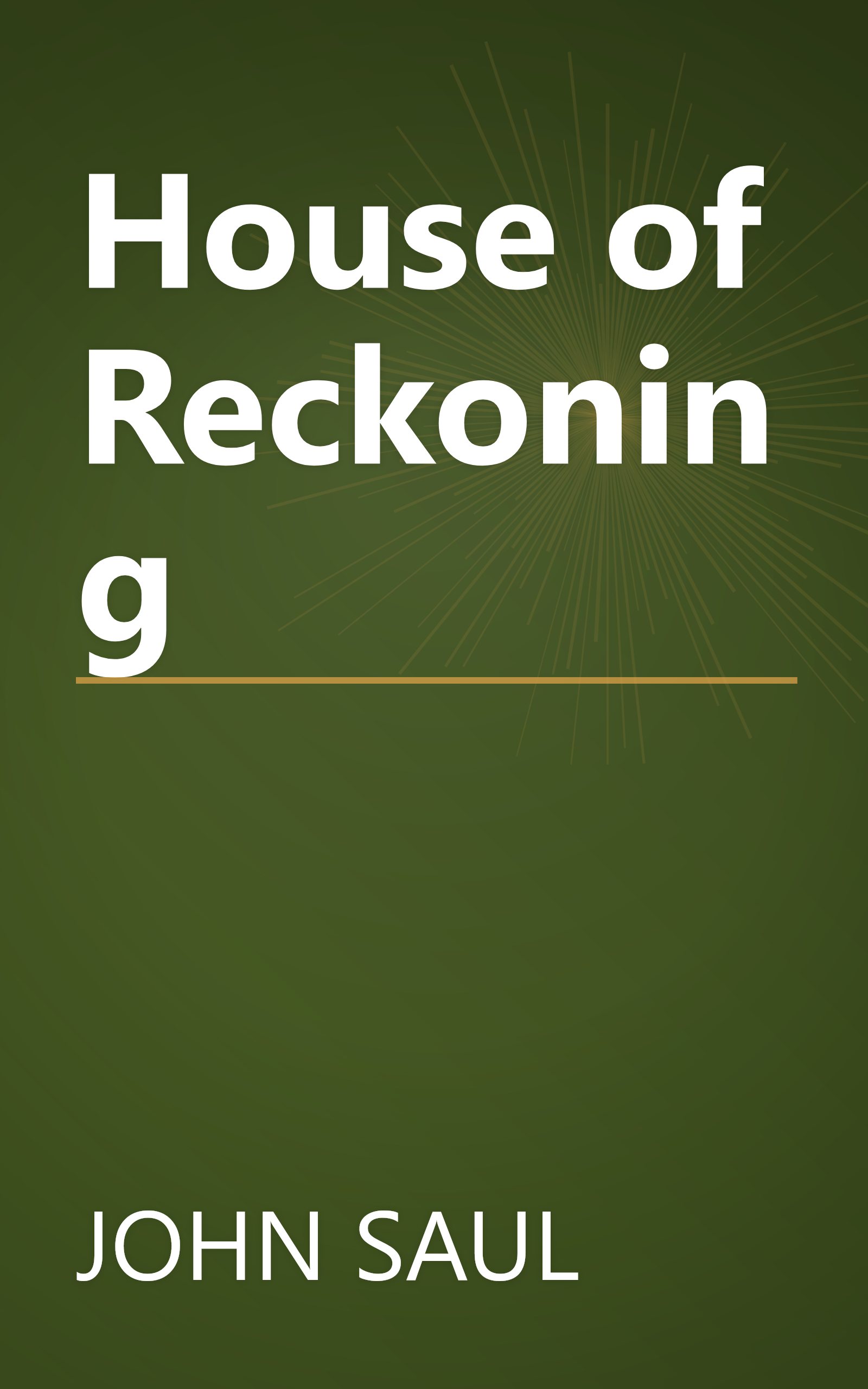 House of Reckoning book cover
