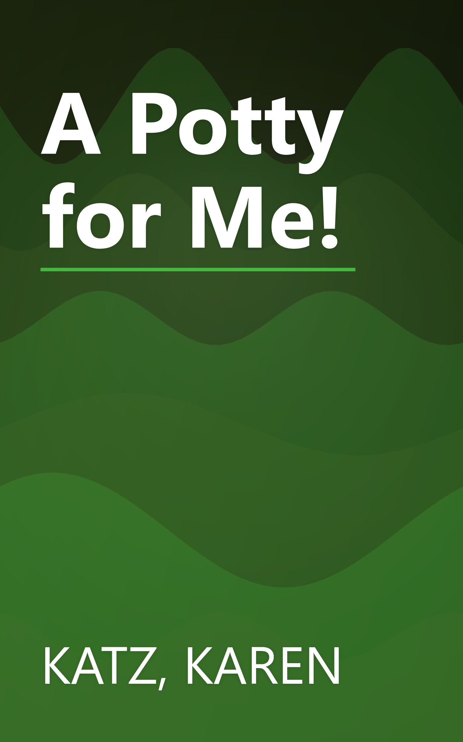 A Potty for Me! book cover