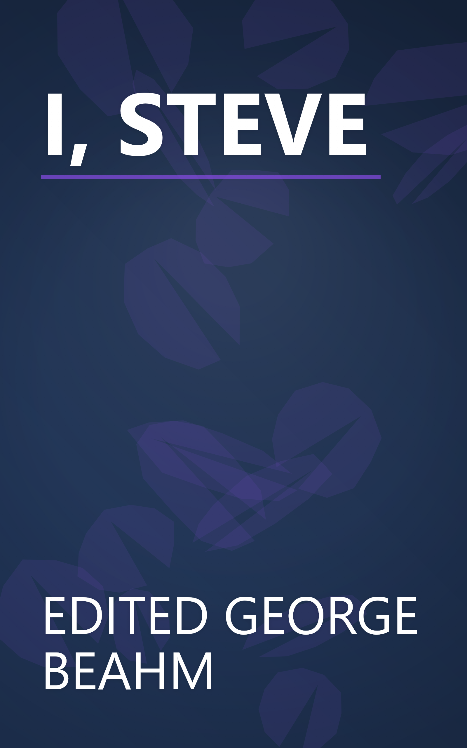 I, STEVE book cover