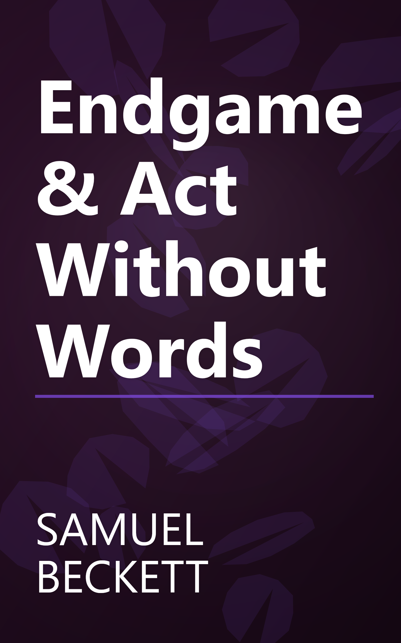 Endgame & Act Without Words book cover