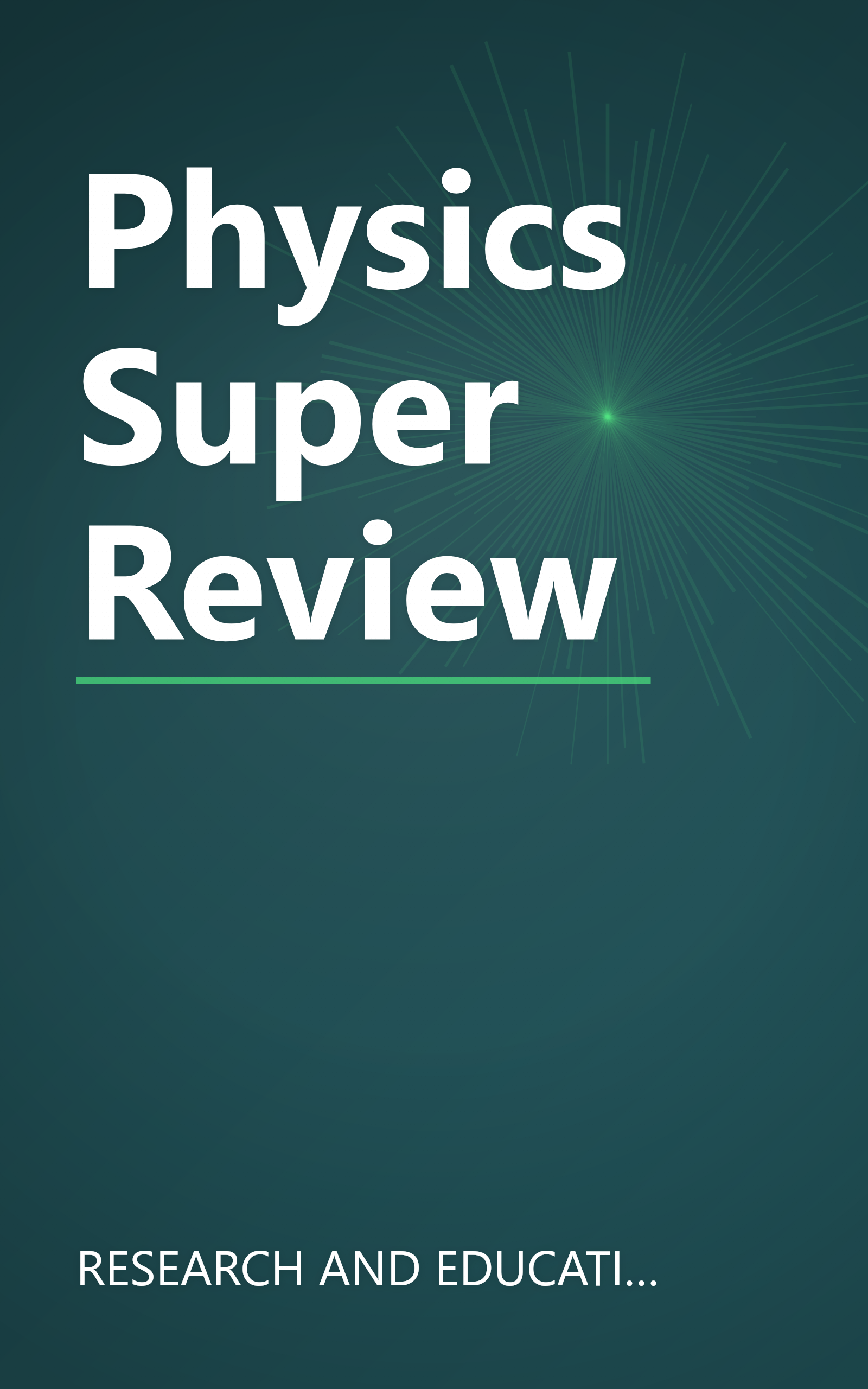 Physics Super Review book cover