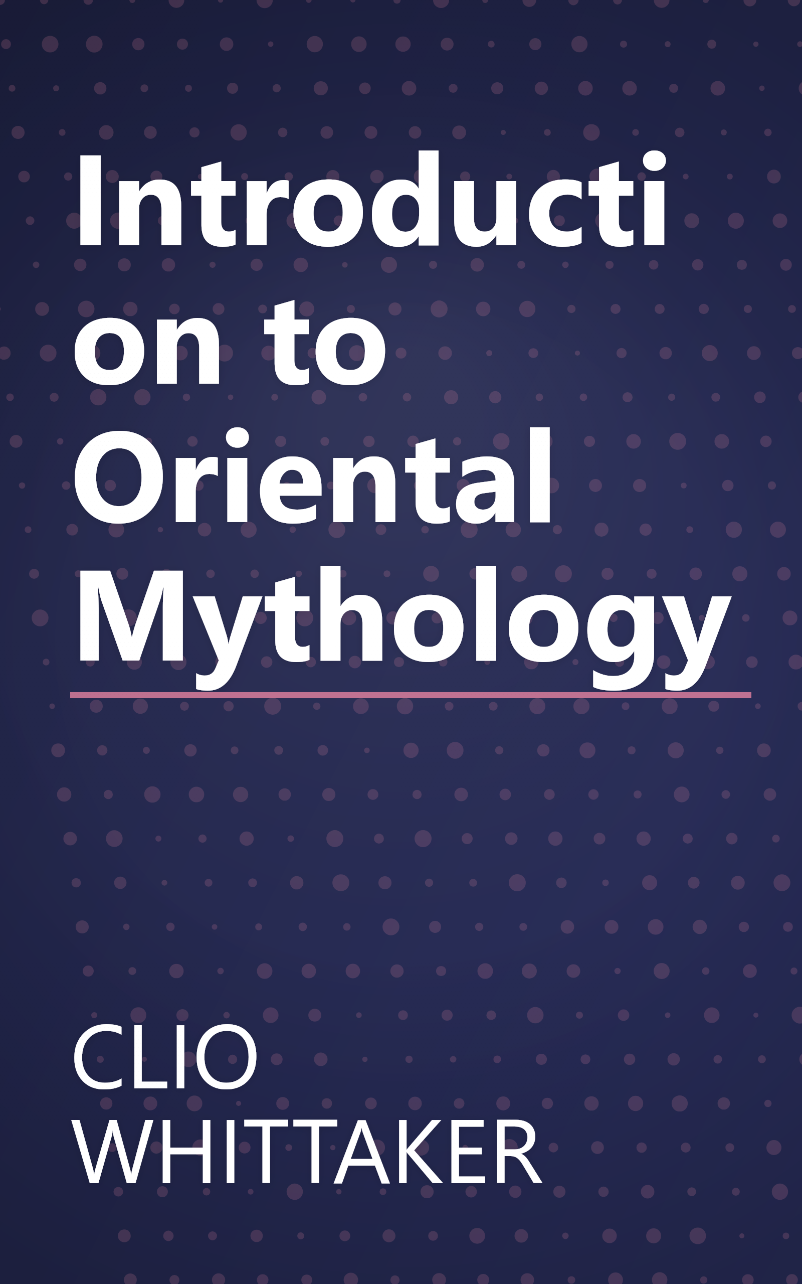 Introduction to Oriental Mythology book cover