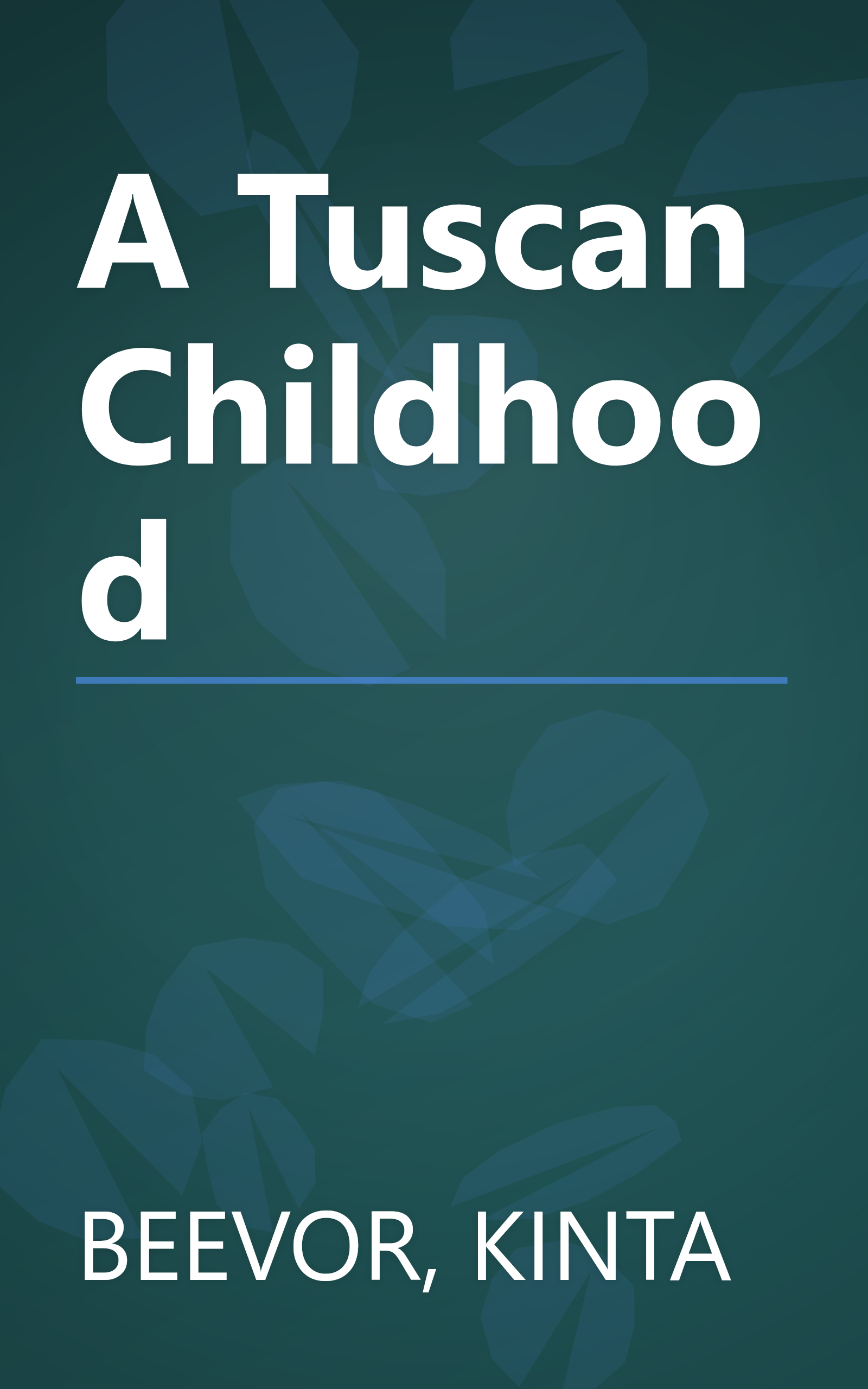 A Tuscan Childhood book cover