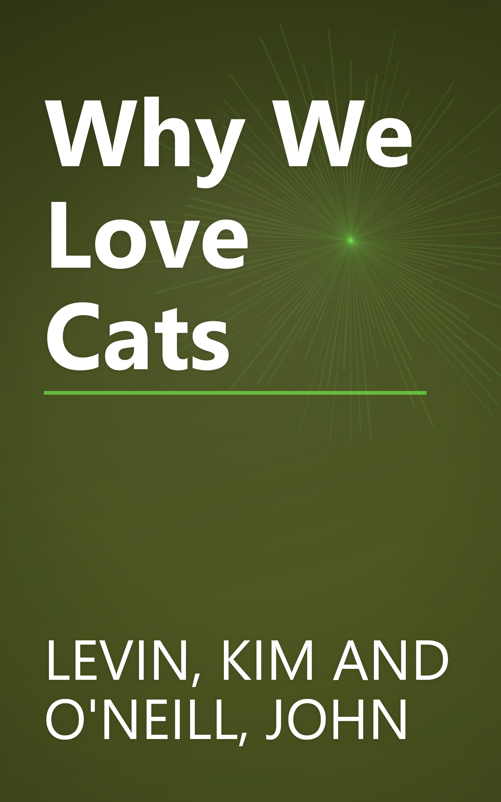 Why We Love Cats book cover