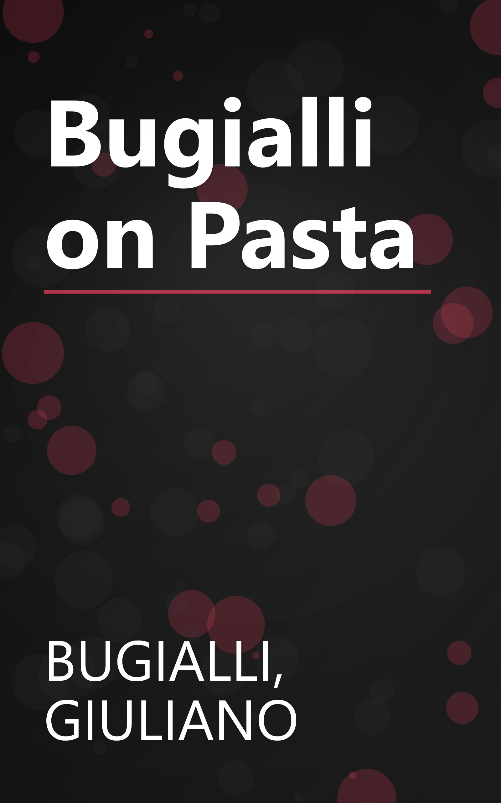 Bugialli on Pasta book cover
