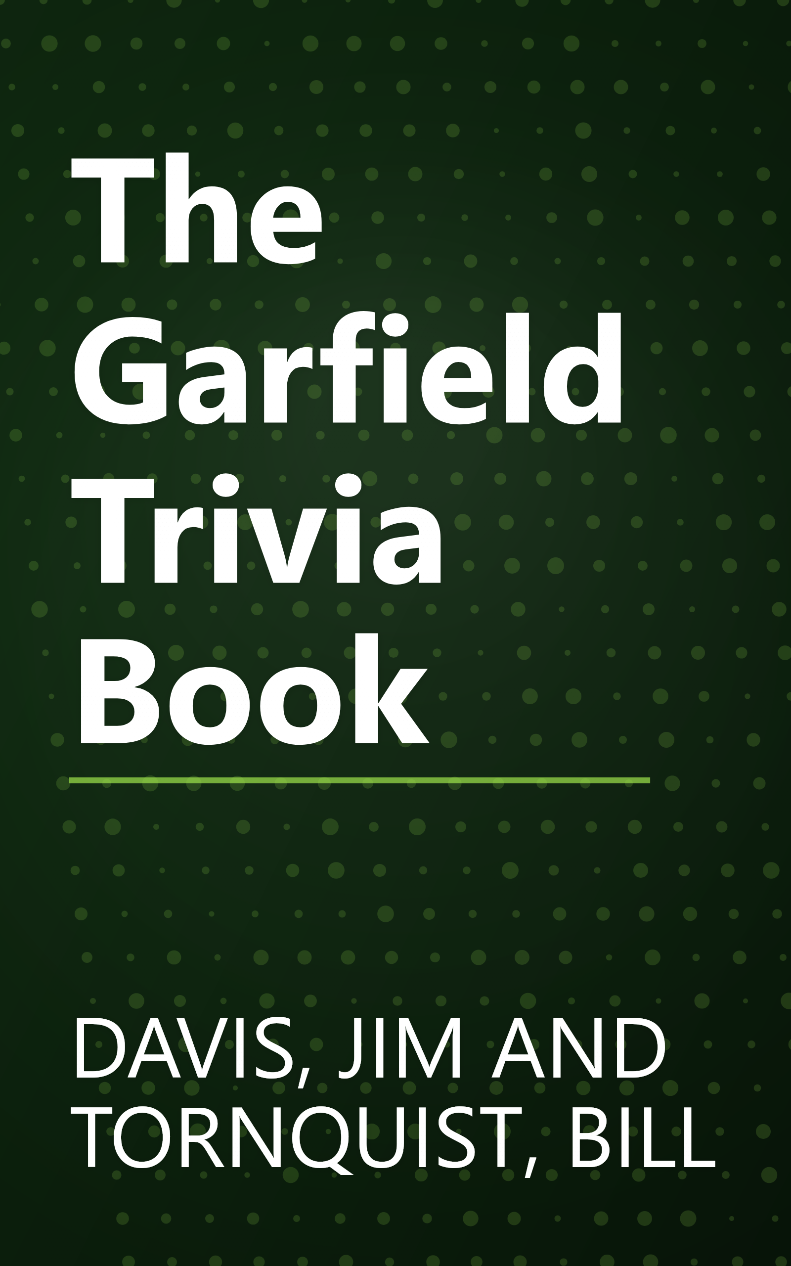 The Garfield Trivia Book book cover