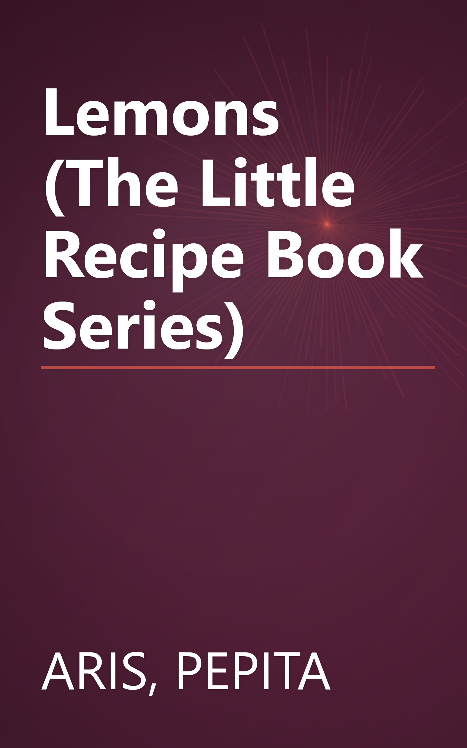 Lemons (The Little Recipe Book Series) book cover