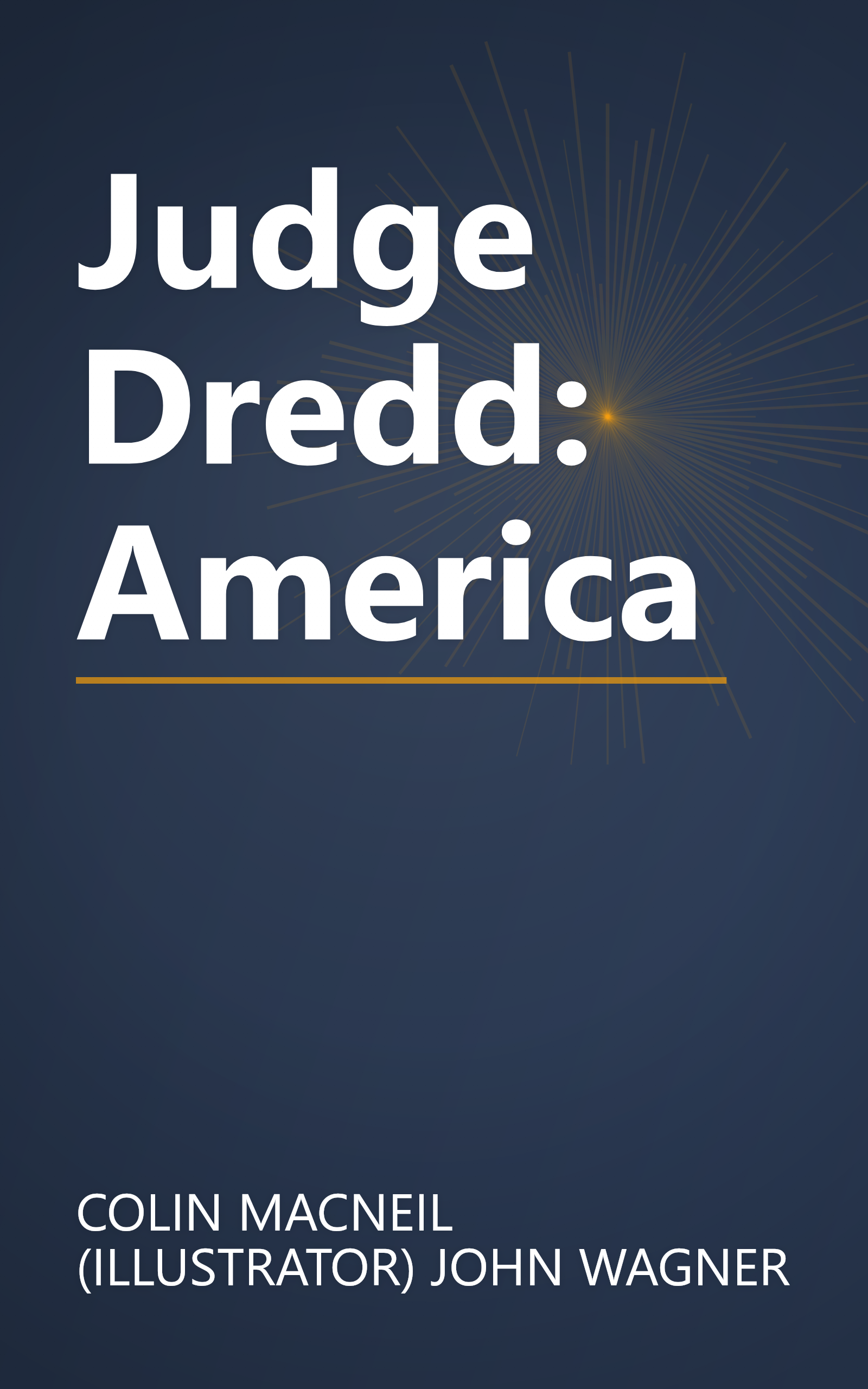 Judge Dredd: America book cover