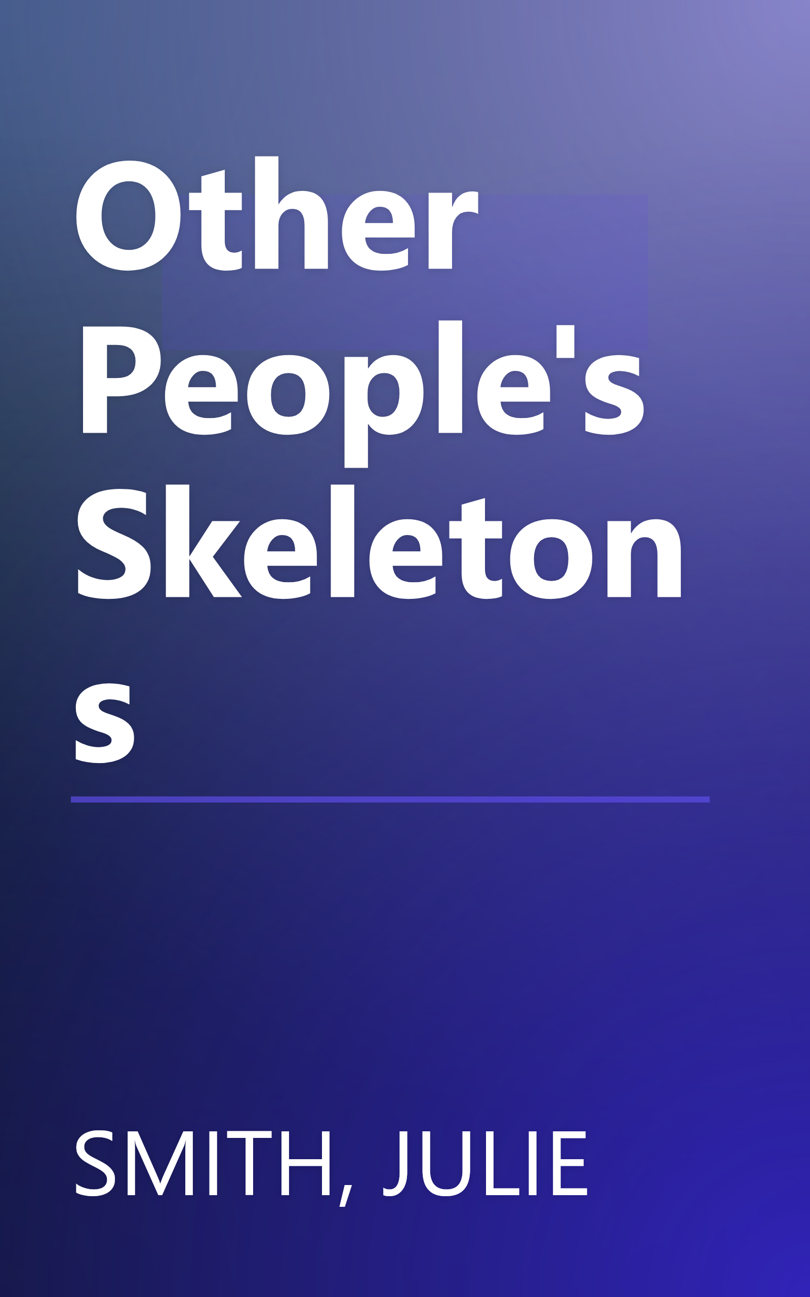 Other People's Skeletons book cover