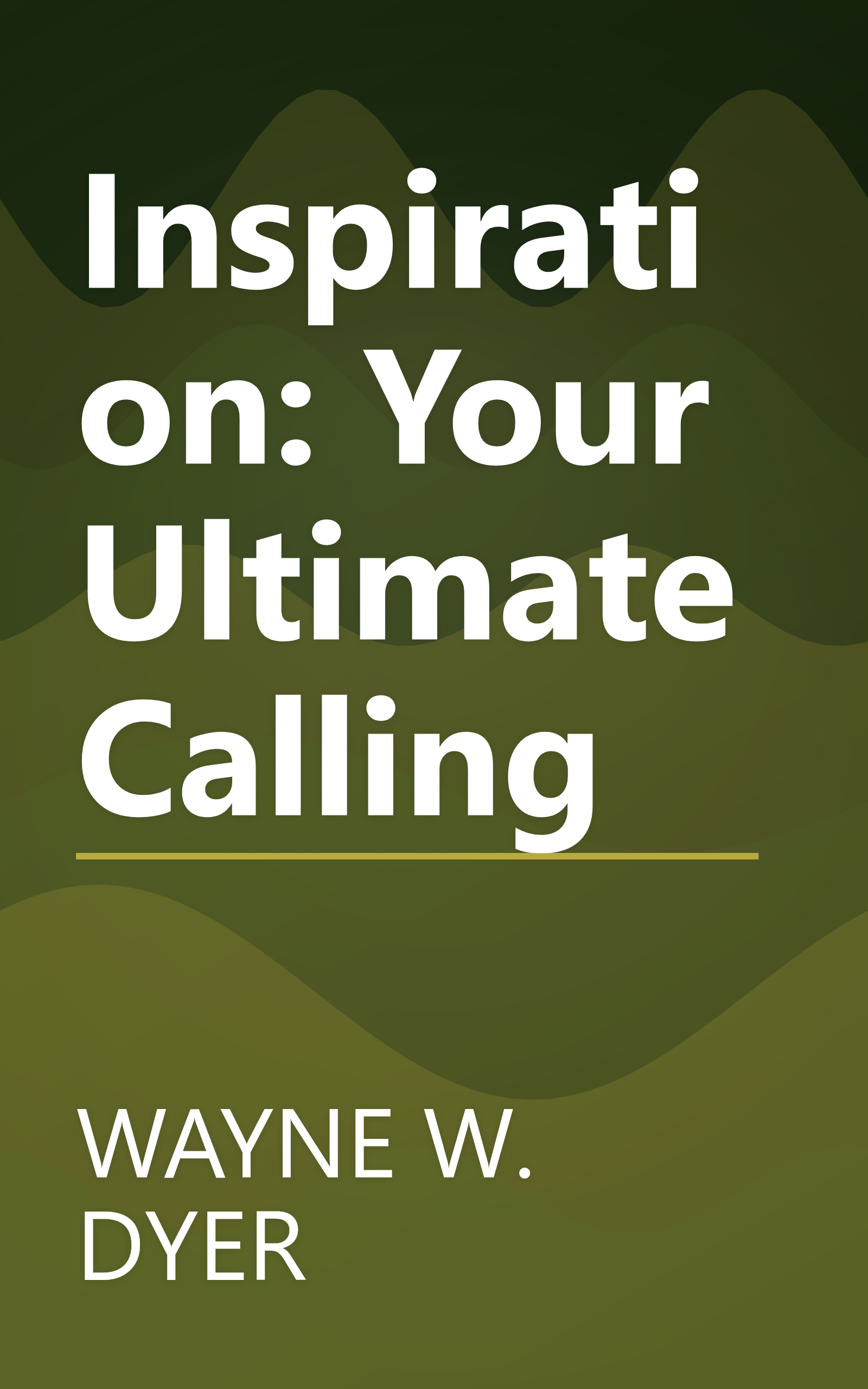 Inspiration: Your Ultimate Calling book cover