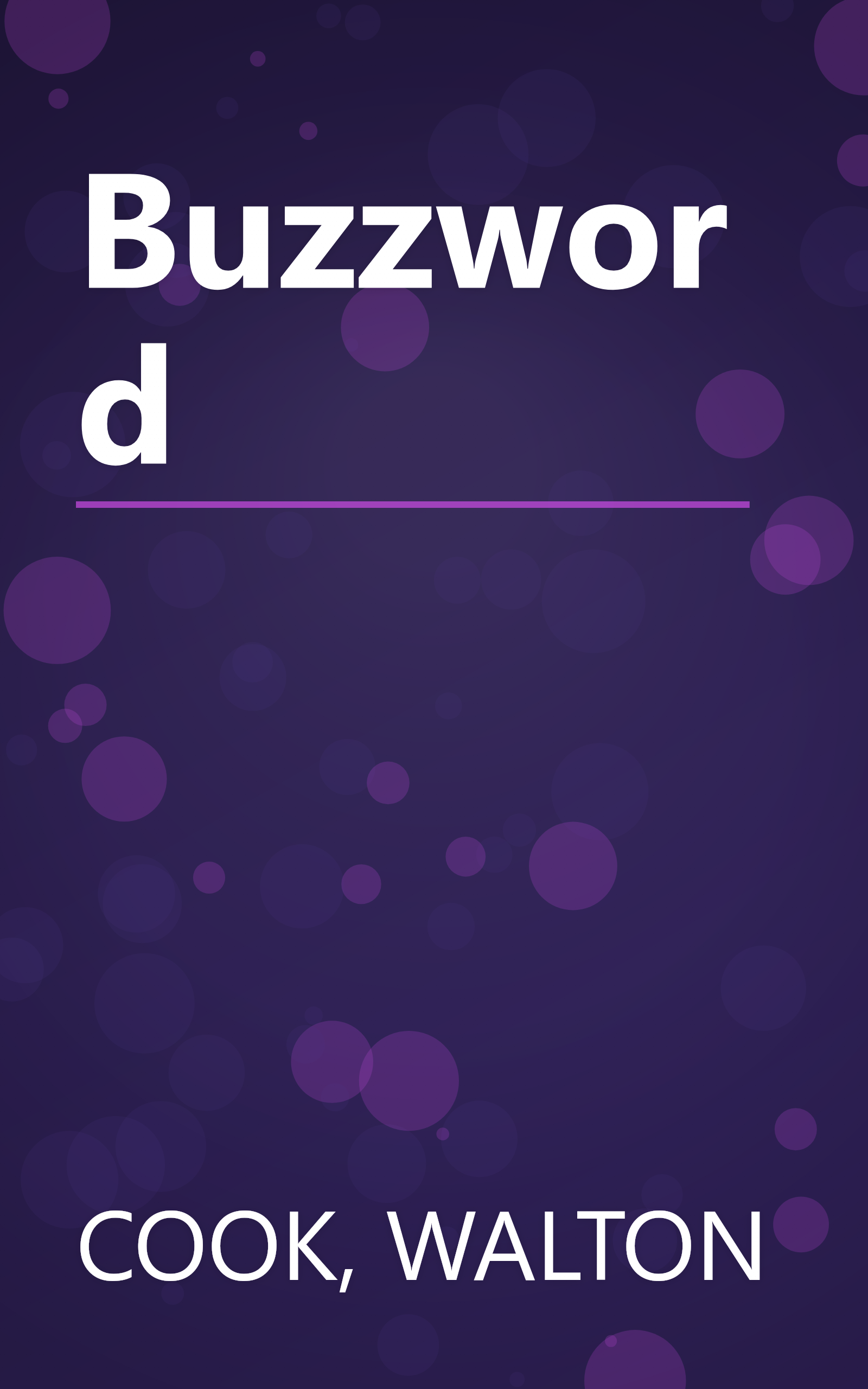Buzzword book cover