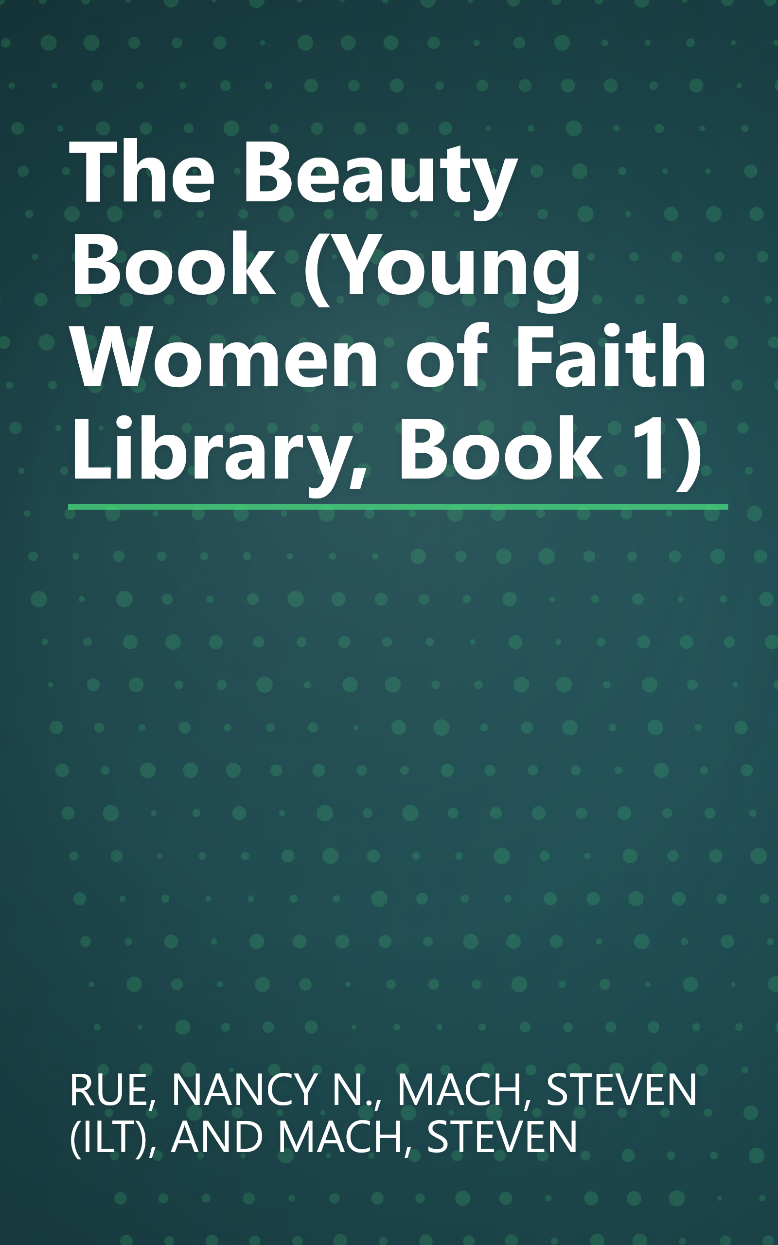 The Beauty Book (Young Women of Faith Library, Book 1) book cover