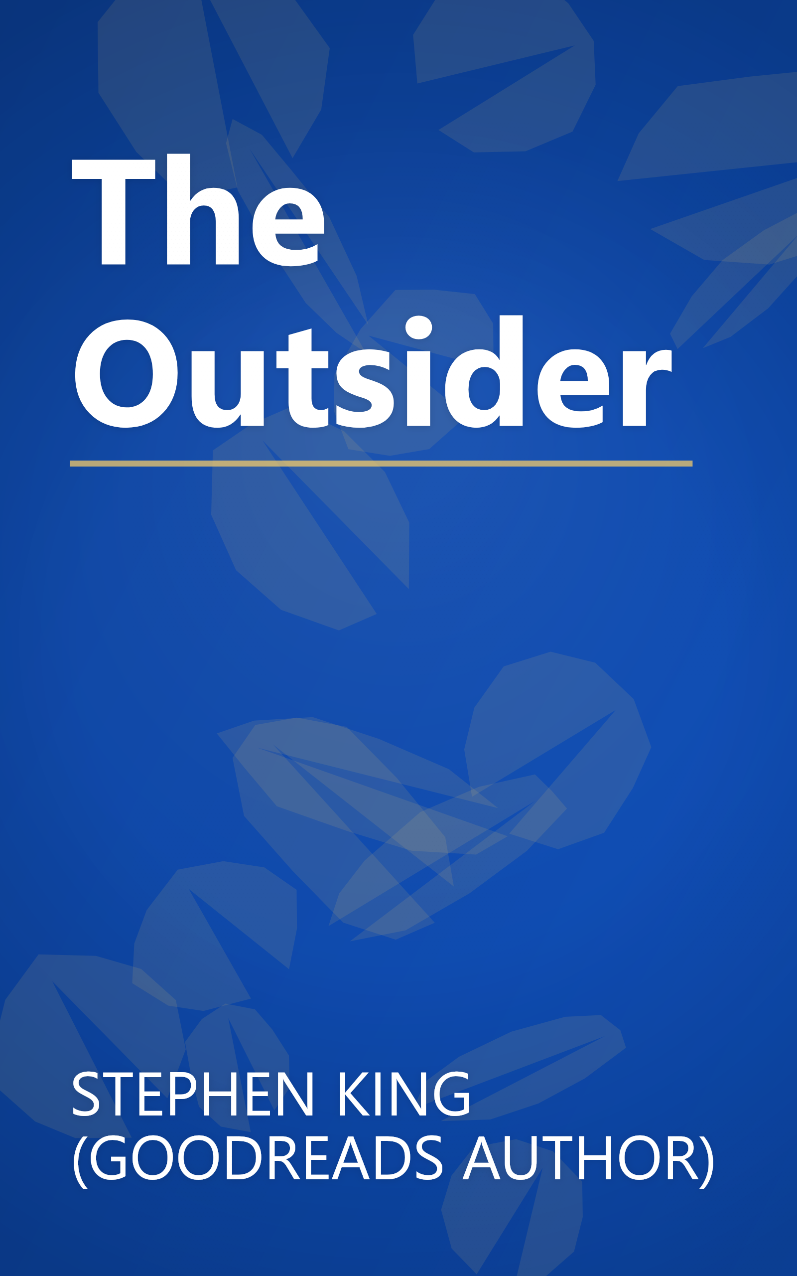 The Outsider book cover