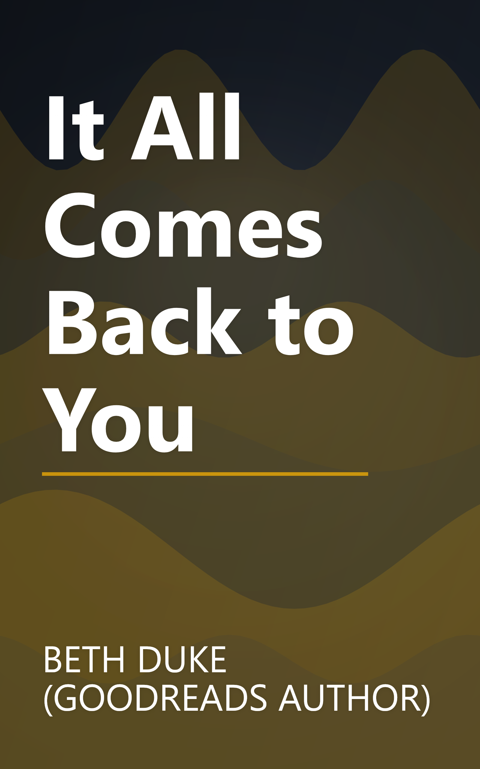 It All Comes Back to You book cover