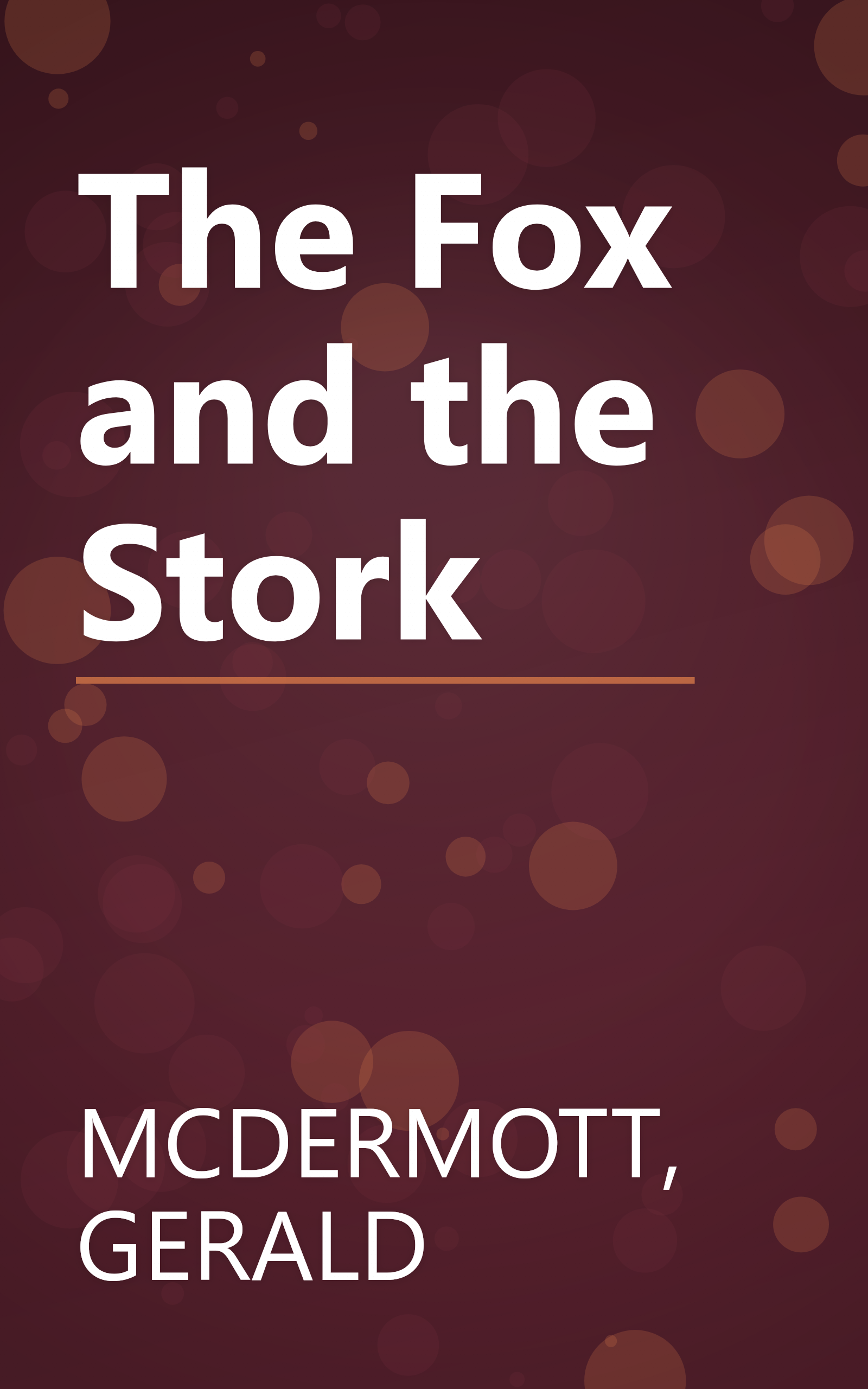The Fox and the Stork book cover