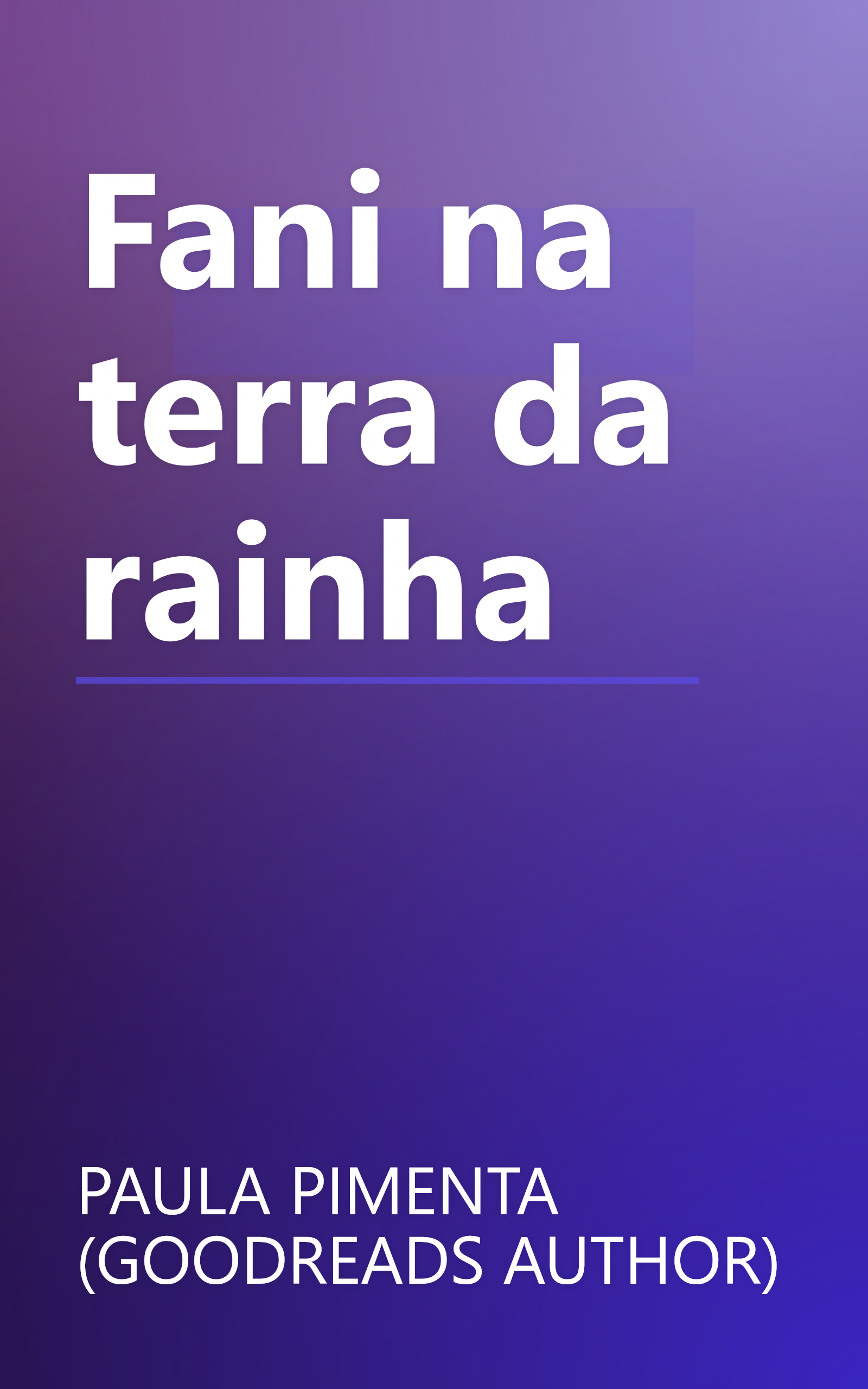 Fani na terra da rainha book cover