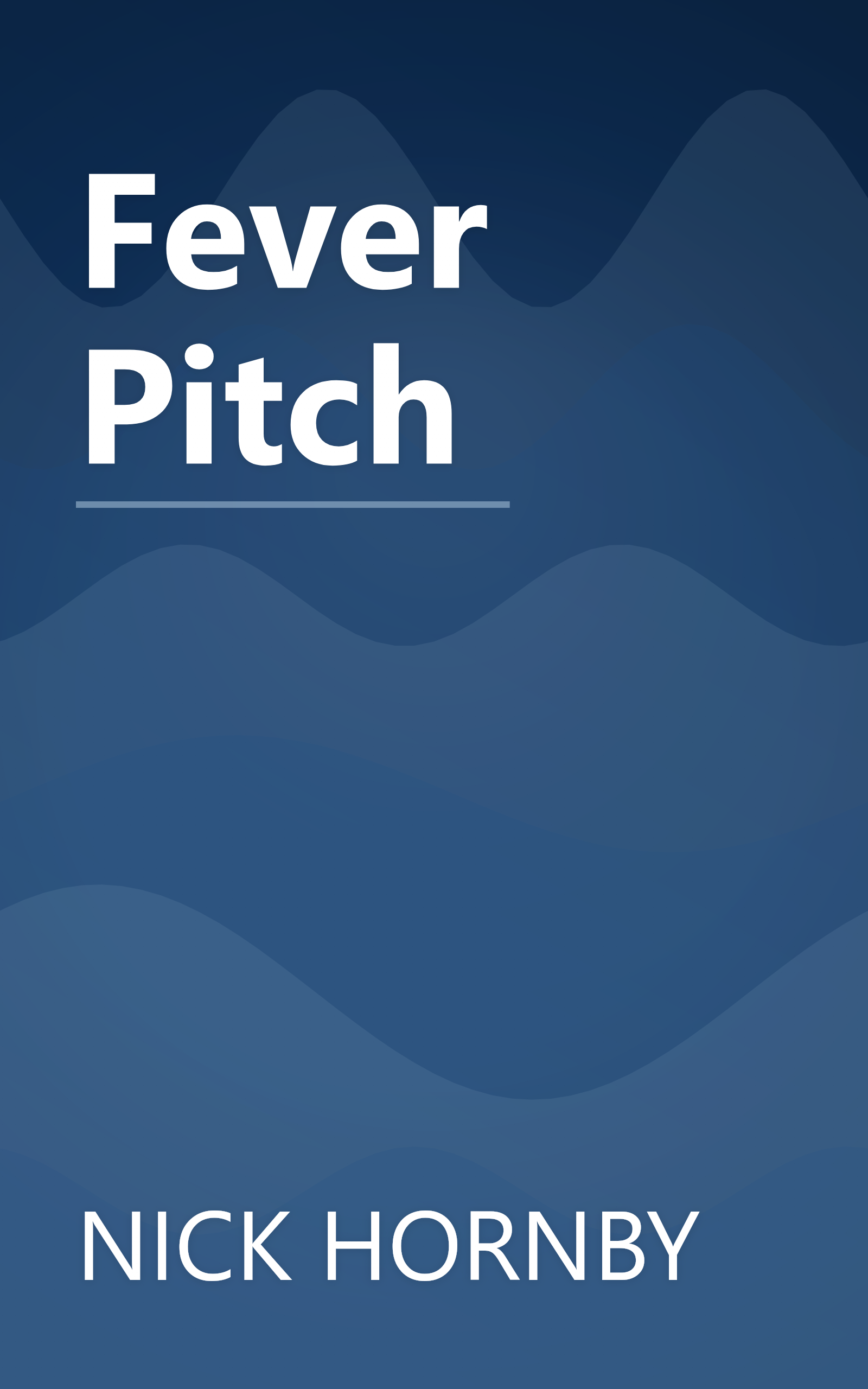 Fever Pitch book cover