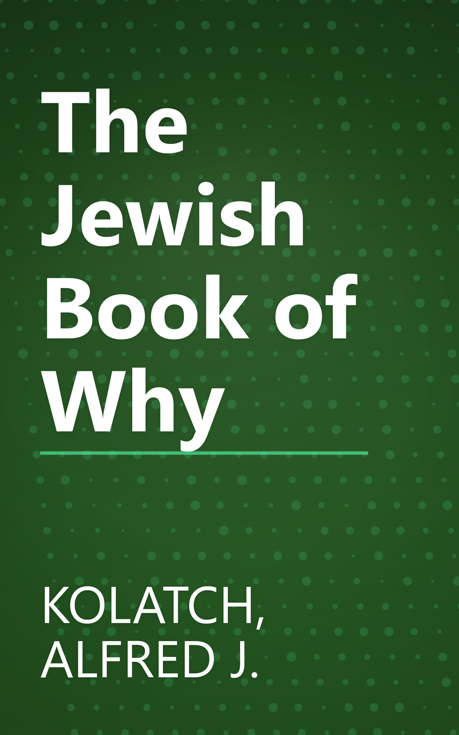 The Jewish Book of Why book cover