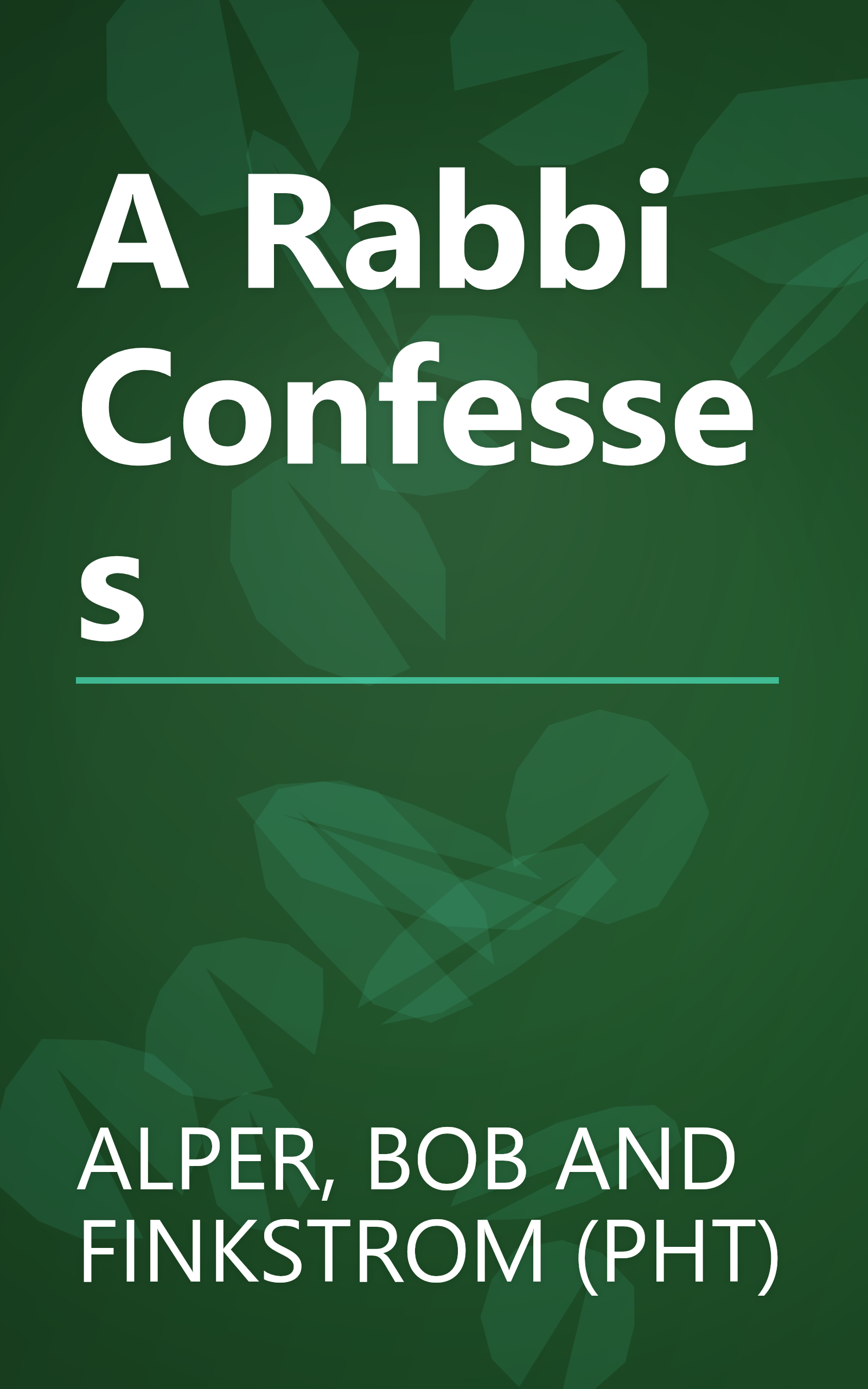 A Rabbi Confesses book cover