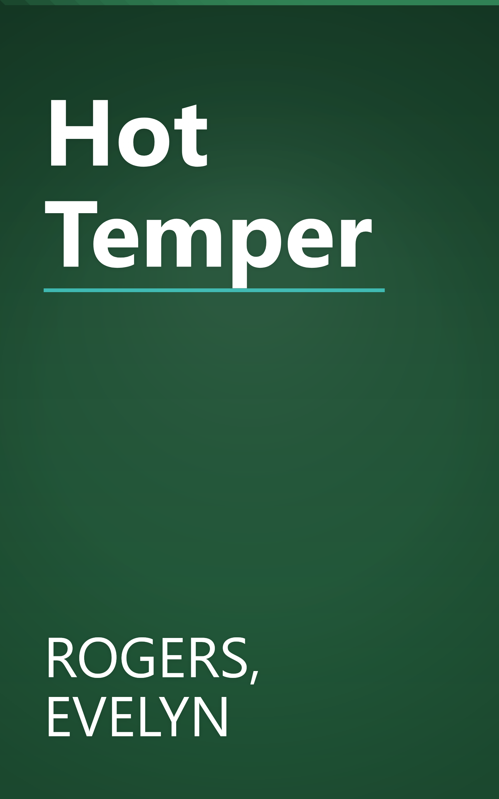 Hot Temper book cover