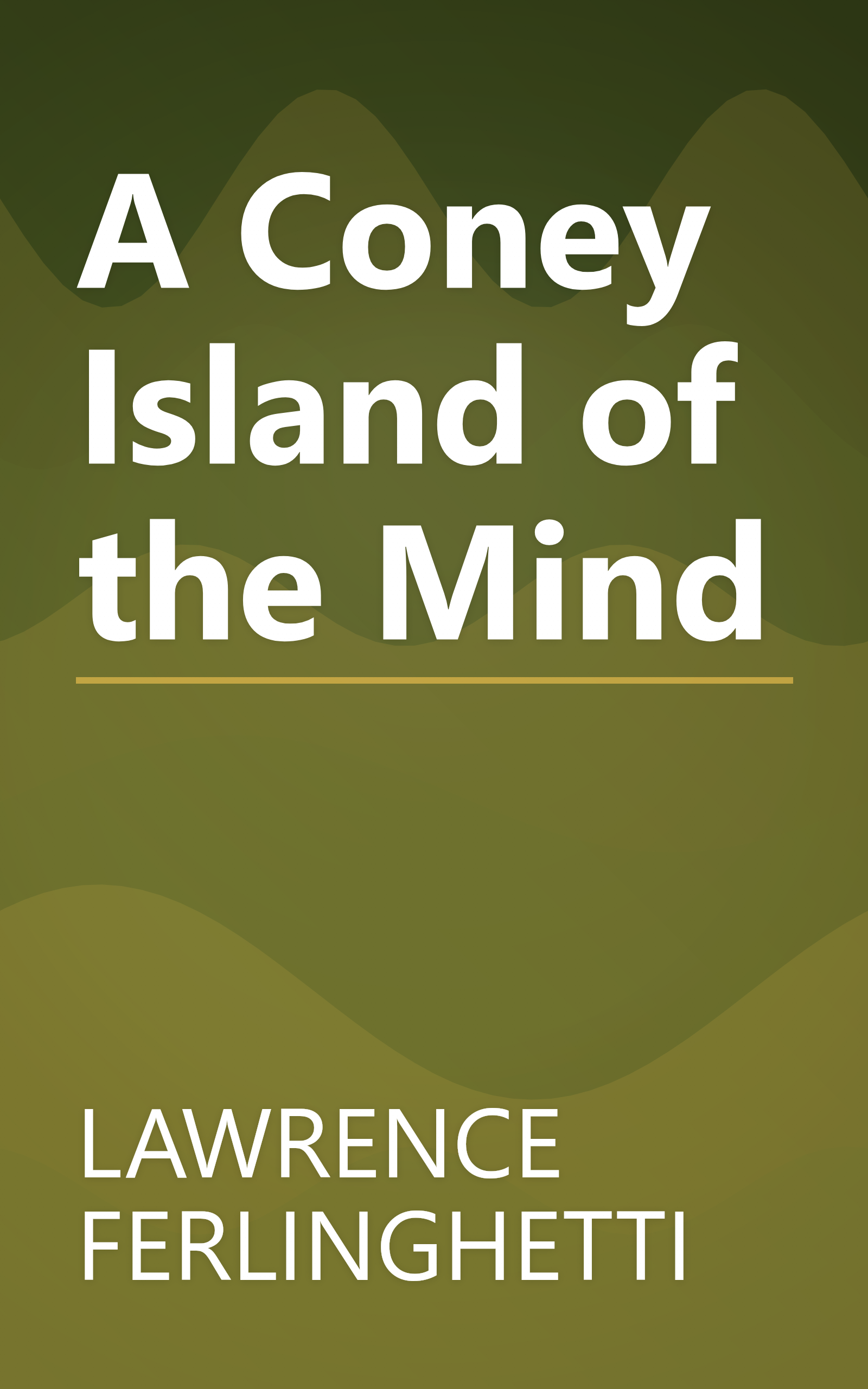 A Coney Island of the Mind book cover